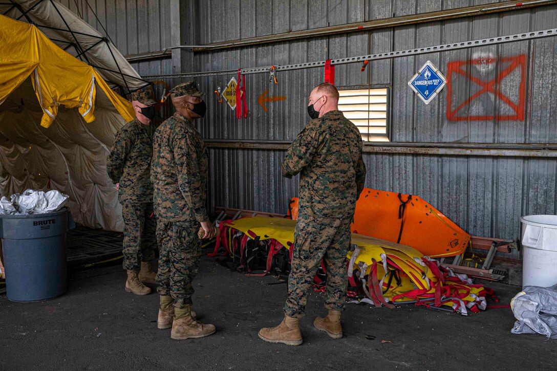 U.S. Marine Corps Lt. Gen. Michael E. Langley, Commanding General ...