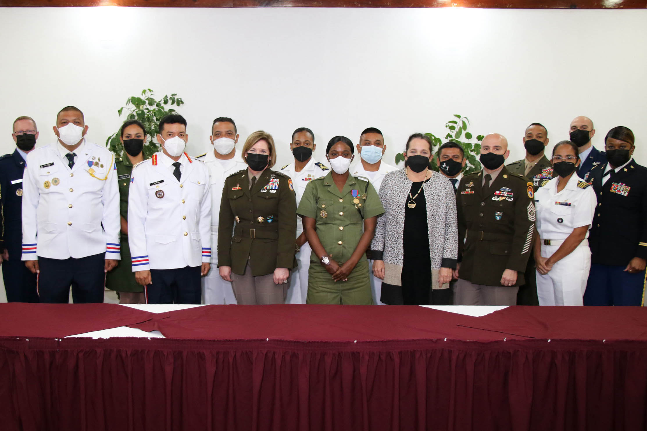 Military Round Table Meeting