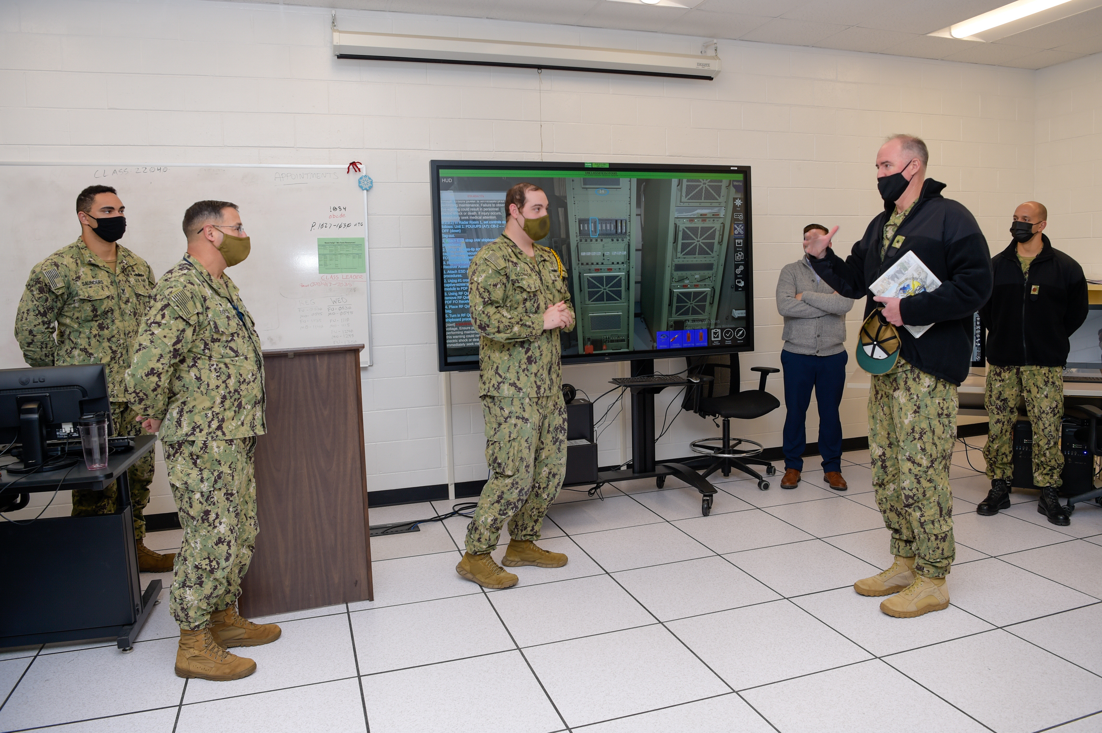NETC Deputy Commander Visits CIWT > United States Navy > News Display