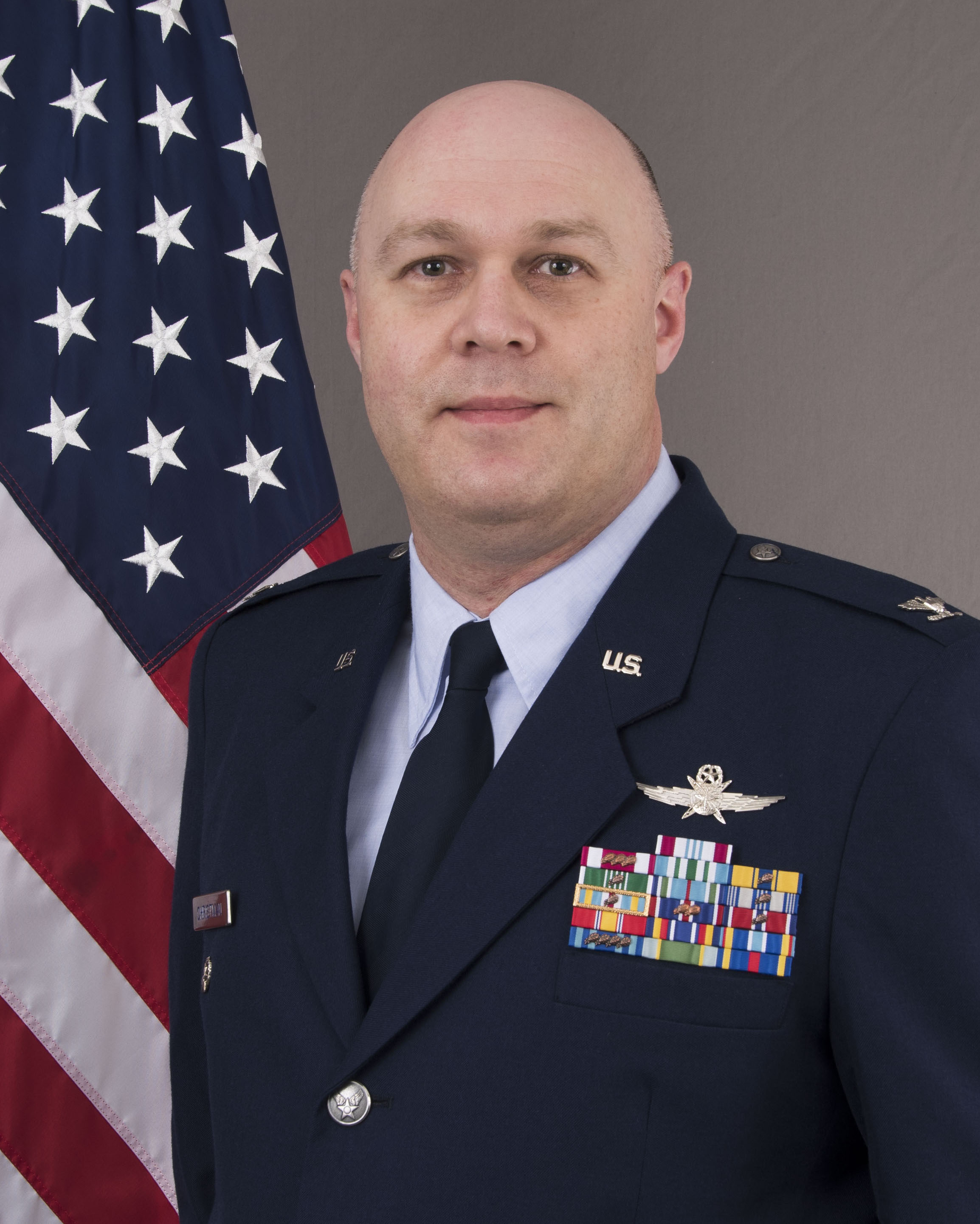 Col. Jason S. Christman Official Photo Vice Wing Commander