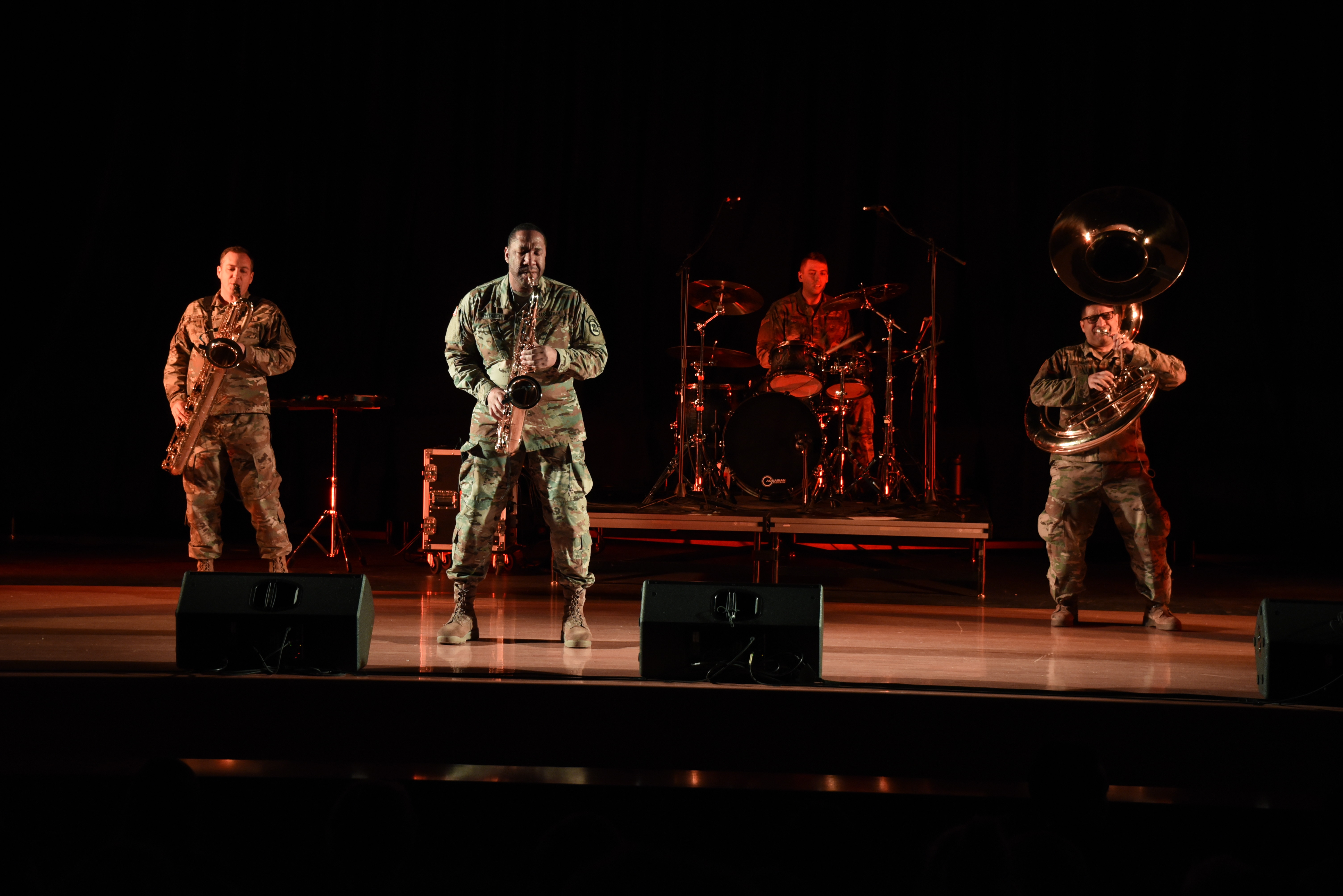 Iowa’s 34th Army Band “Scrap Metal” group performs whirlwind weeklong ...