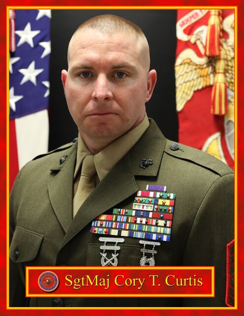 Sgt. Maj. Cory Curtis > 6th Marine Corps District > Leaders