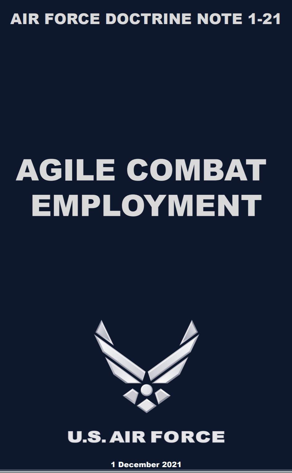 Agile Combat Employment cover