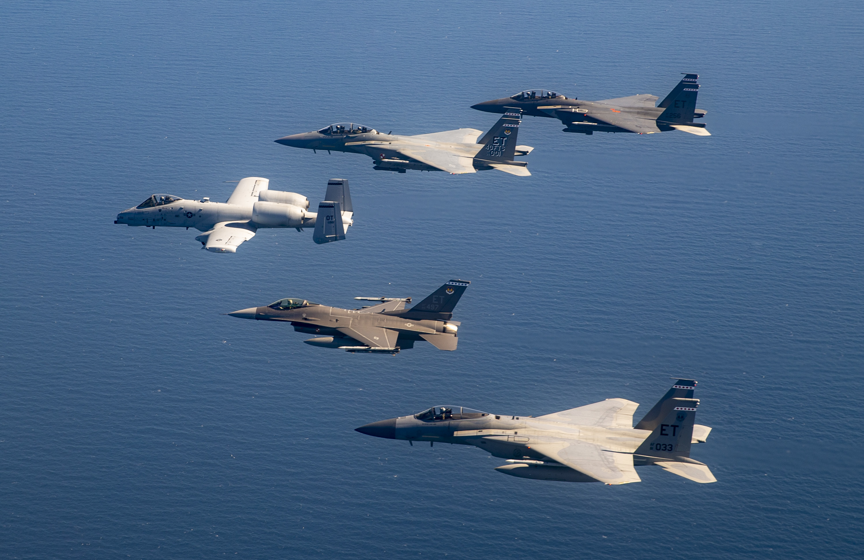 Eglin test fighters fly together for first, last time > Eglin Air Force ...