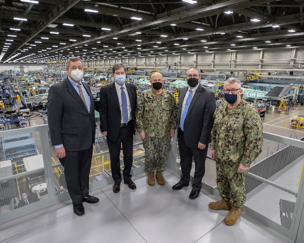 CNO Gilday Visits Lockheed Martin in Fort Worth, TX