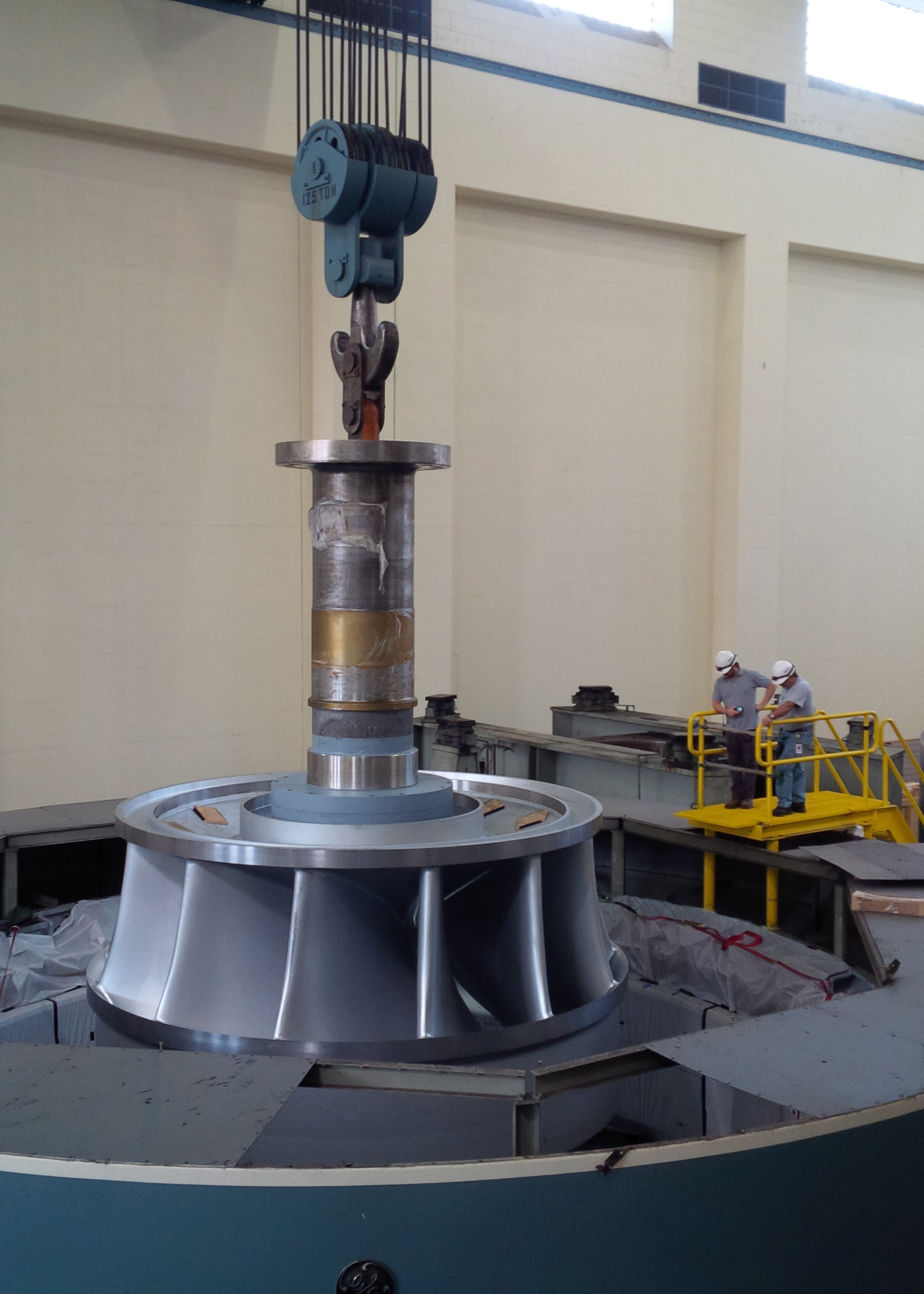 Turbine-generators replaced at Center Hill Hydropower Plant > Great ...