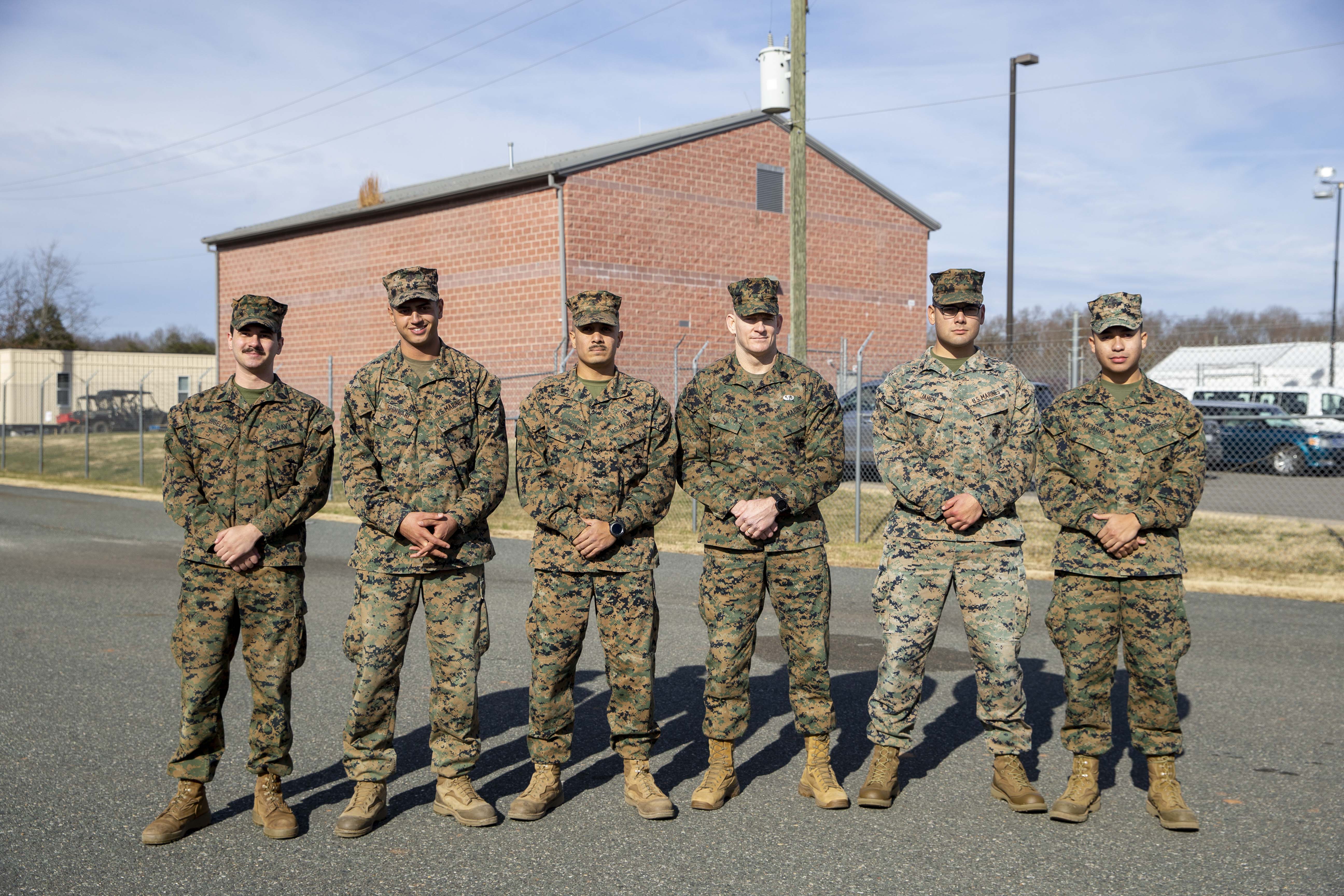 Top Enlisted Marine visits Marines supporting Operation Allies Welcome
