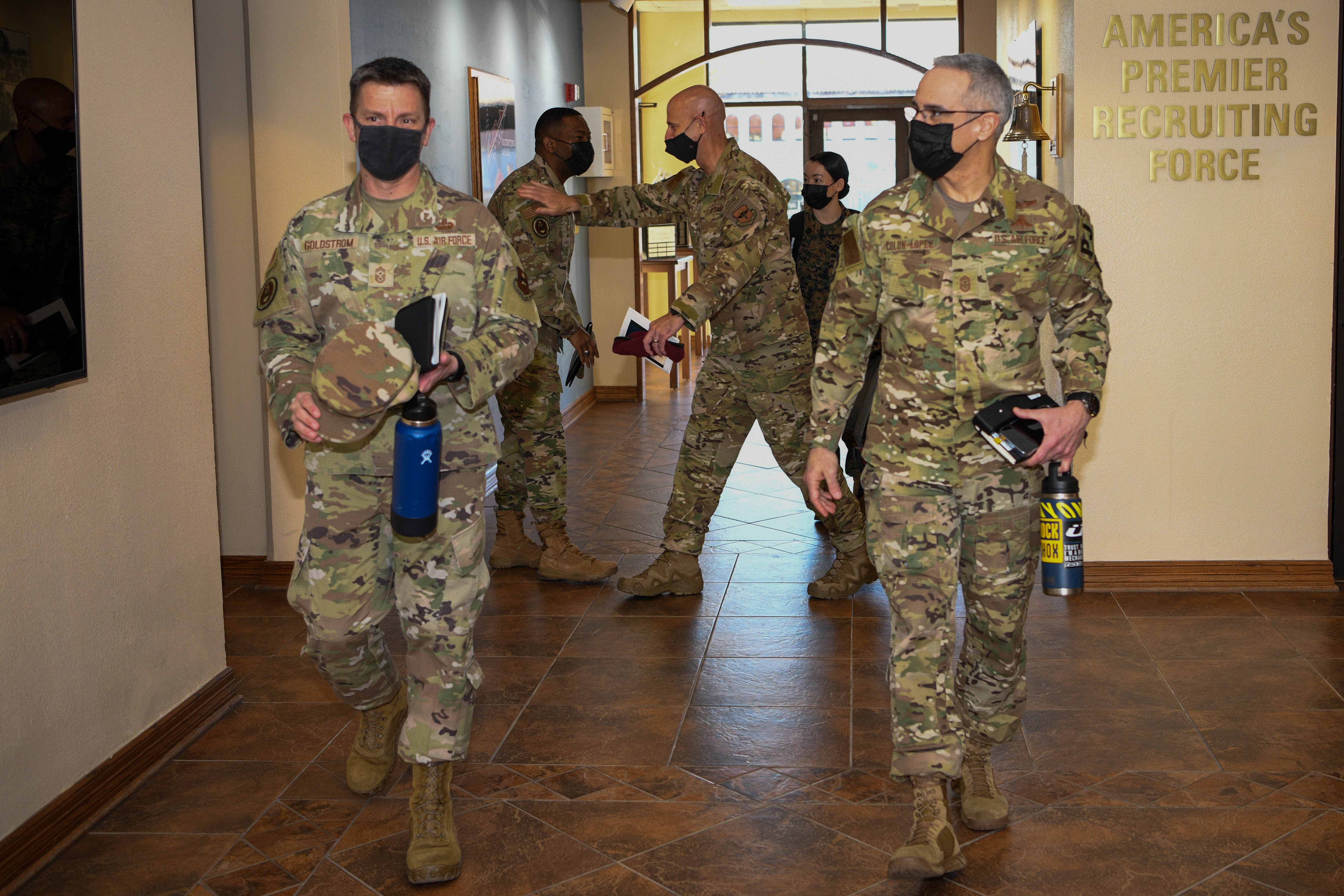 SEAC visits Air Force Recruiting Service