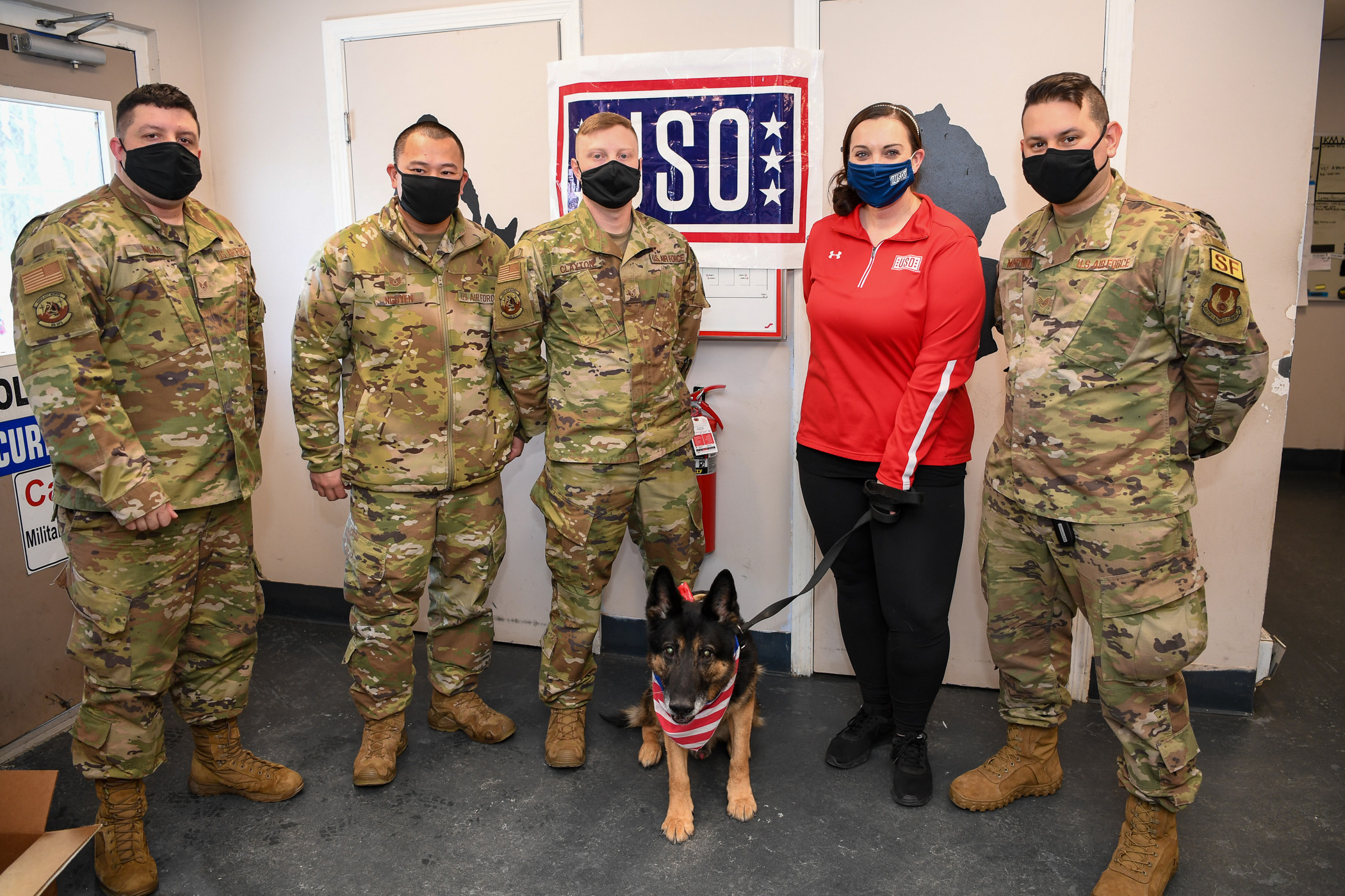 USO Entertainment virtual programming session held at Hanscom