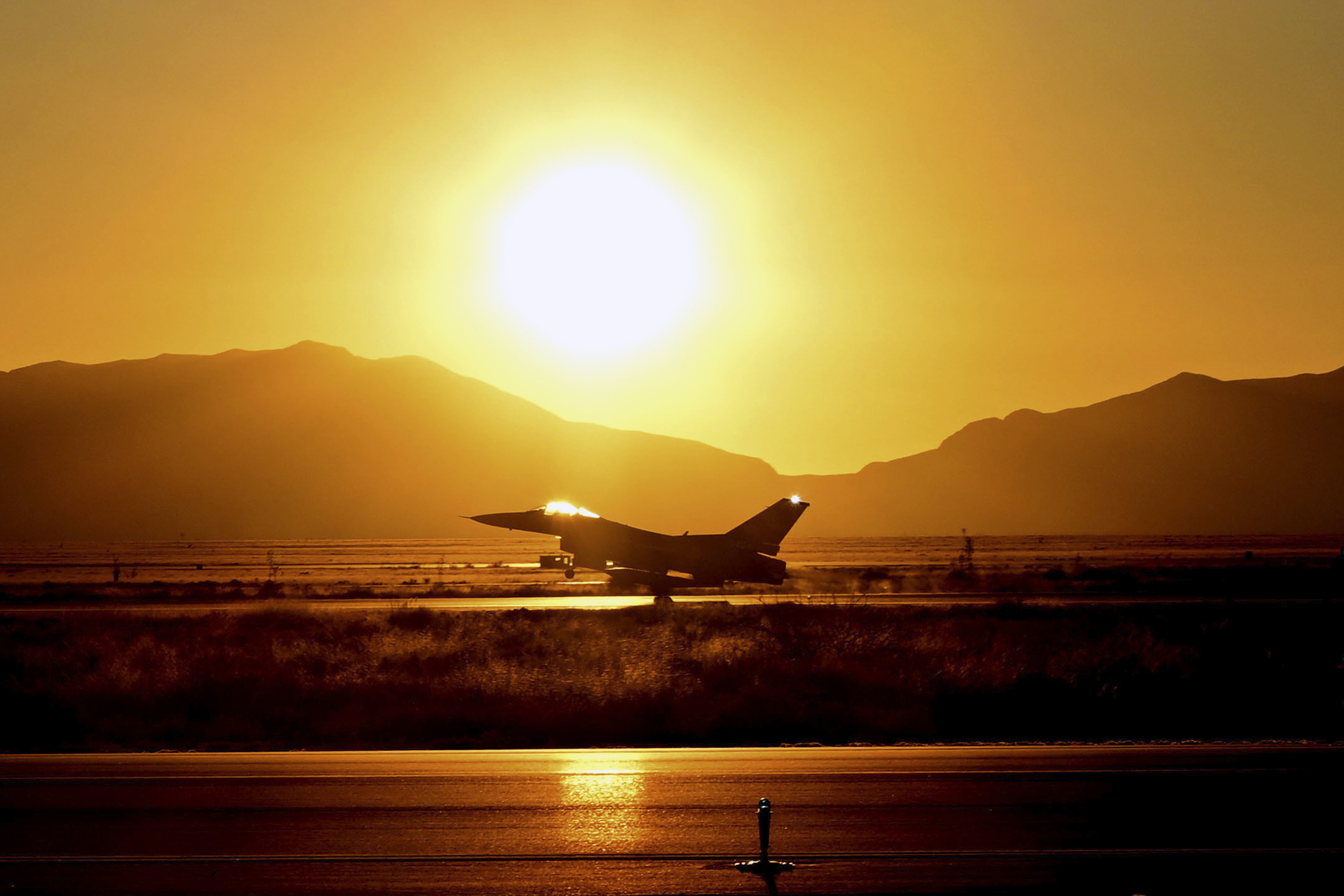 Viper sunset