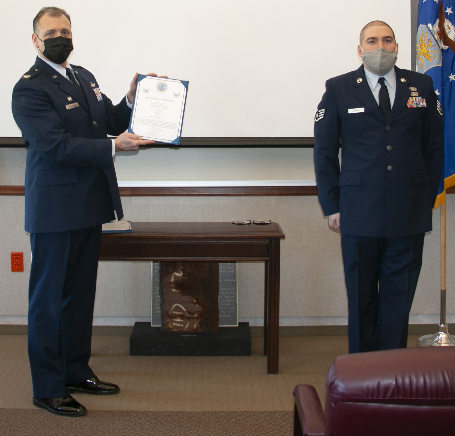 224th ADG promotes 10 Airmen > Eastern Air Defense Sector > Article Display