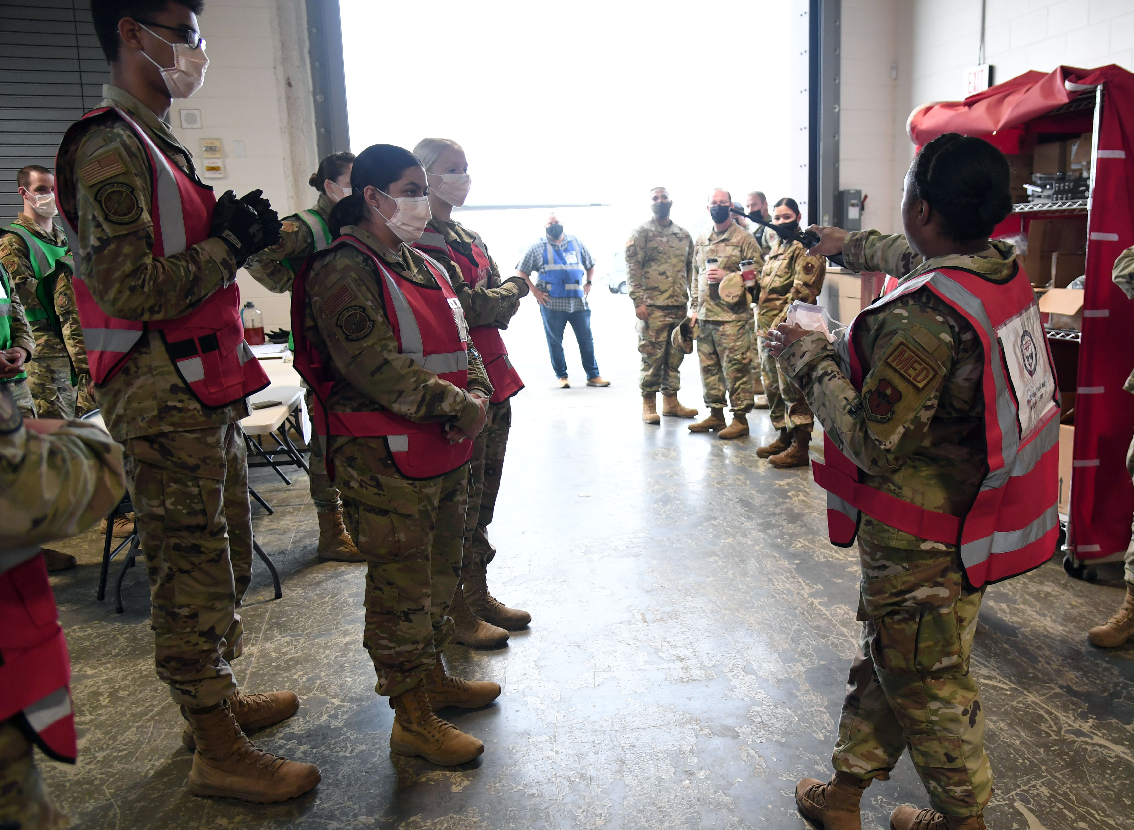 Dragon medics participate in National Disaster Medical System Exercise