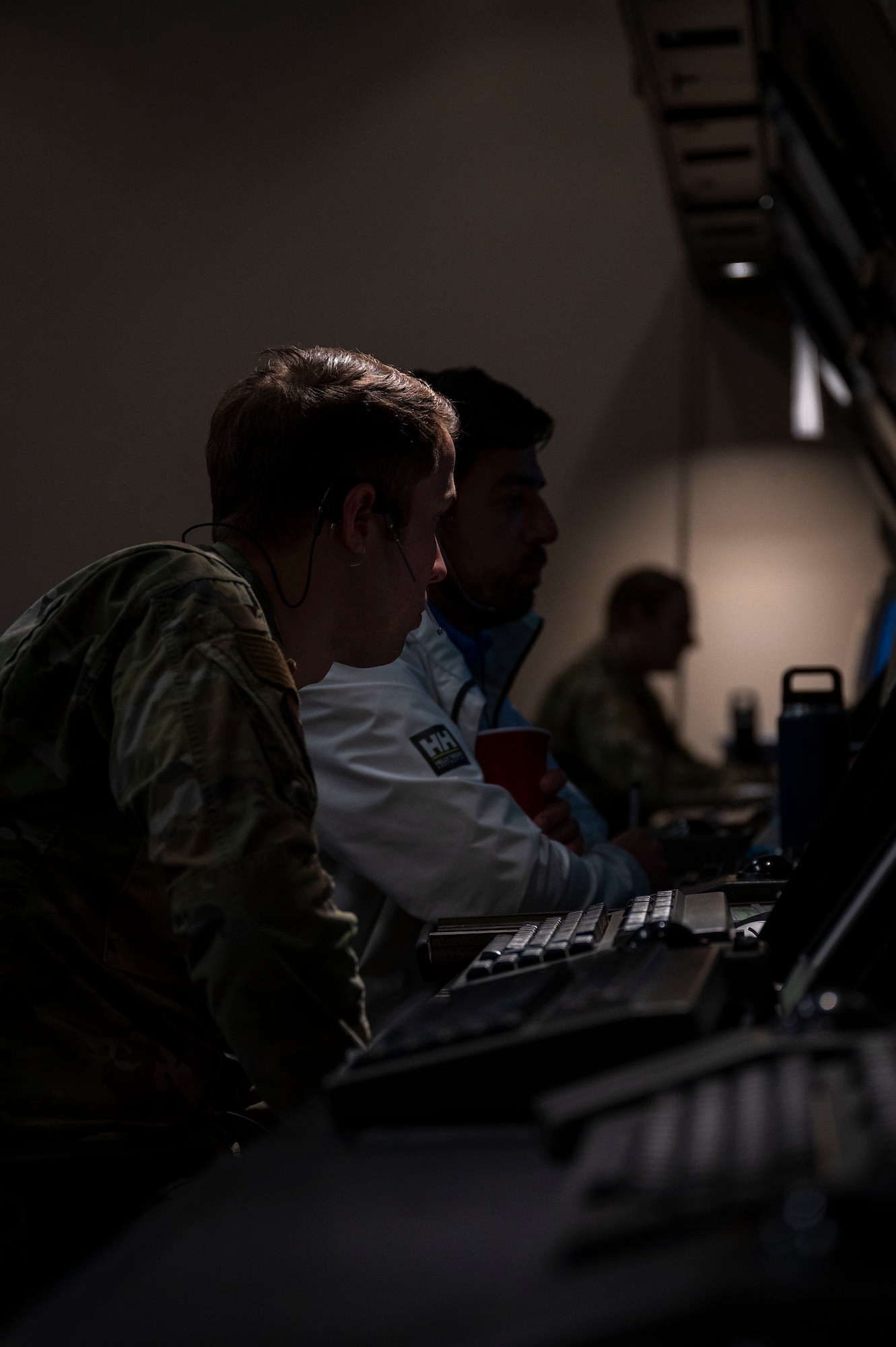 RAPCON; behind the scope > Tyndall Air Force Base > Display