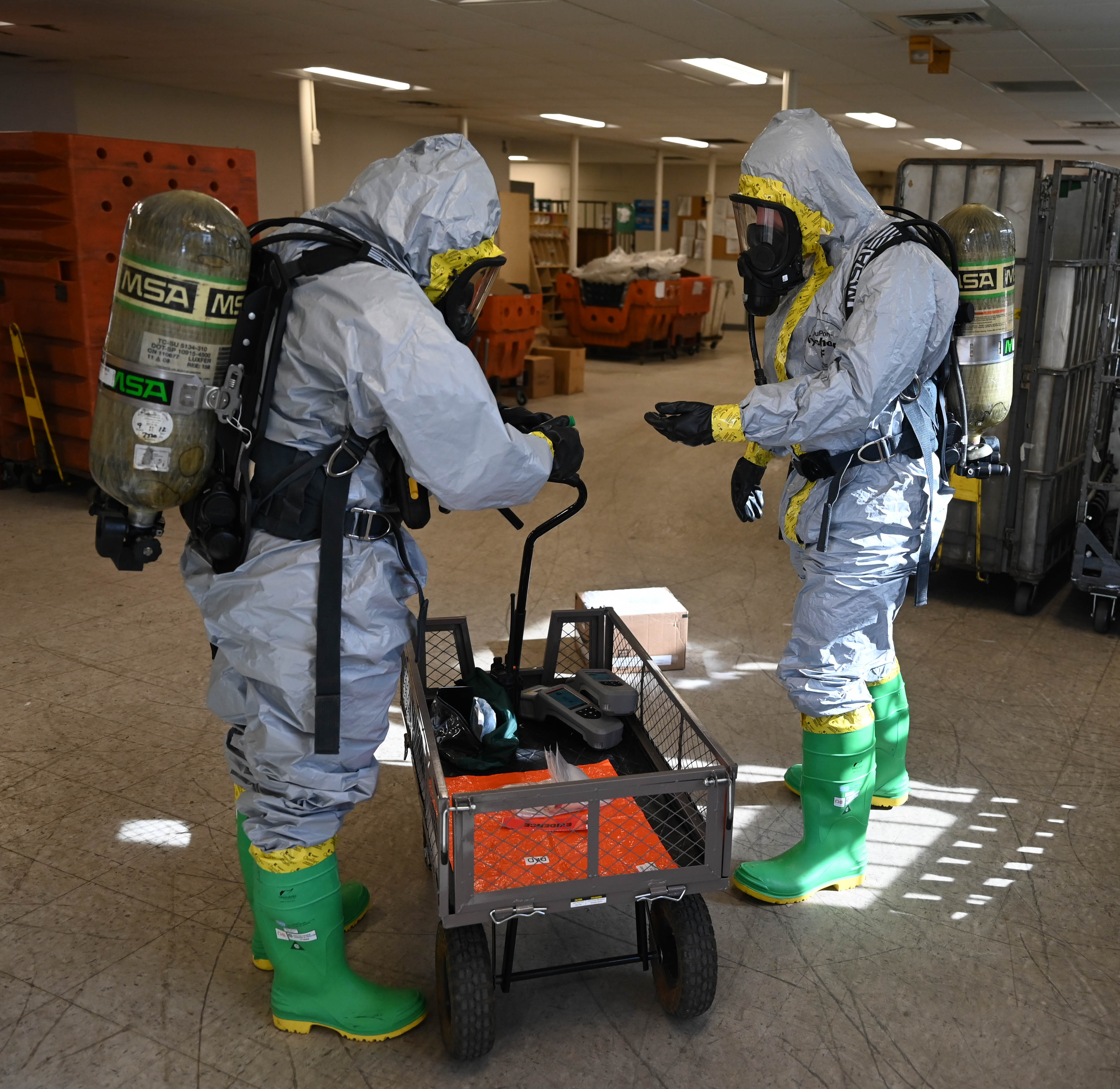 JBLE Personnel stay mission ready with CBRN Training > Joint Base ...