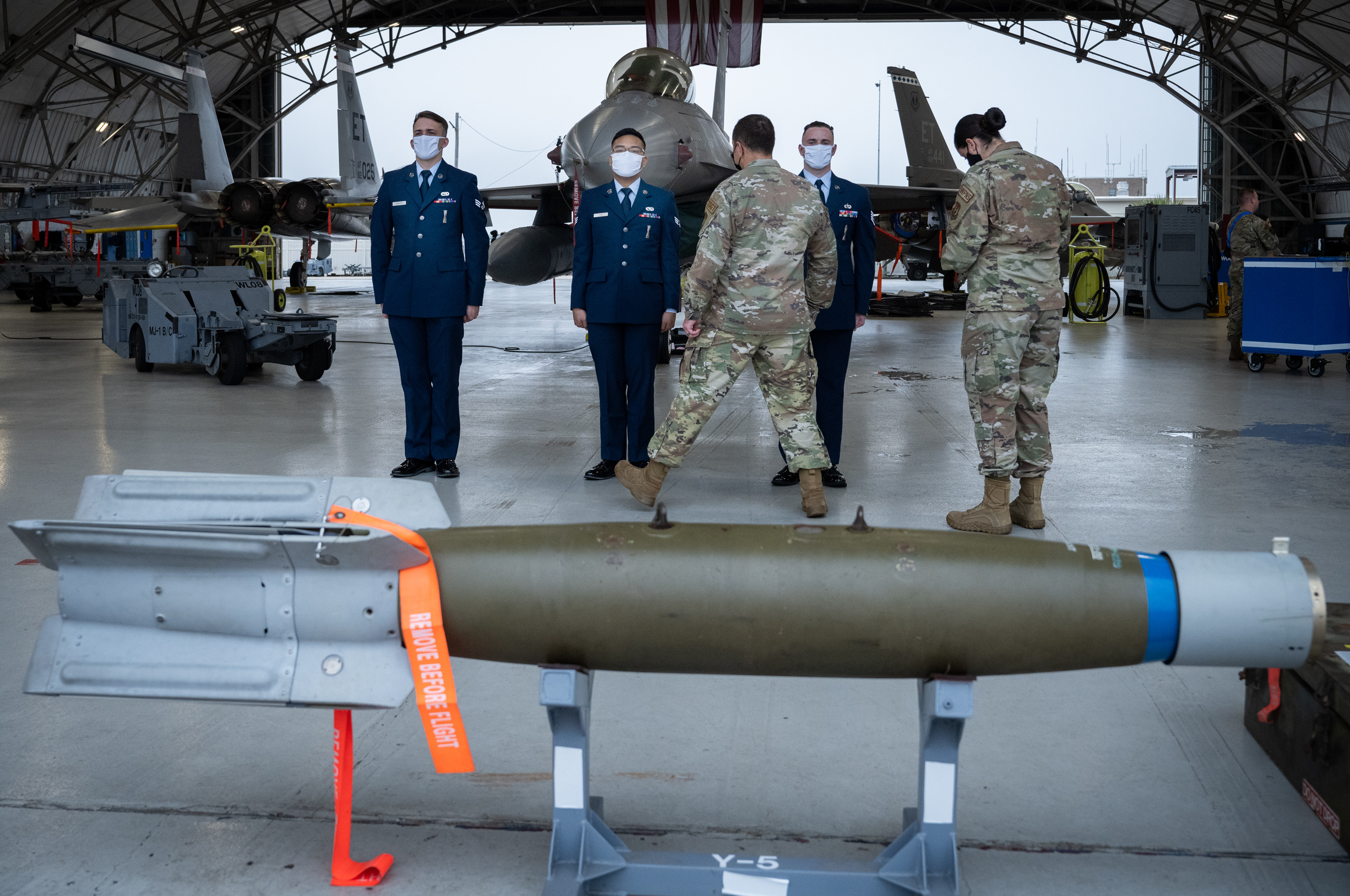 Open ranks inspection begins weapons competition > Eglin Air Force Base ...