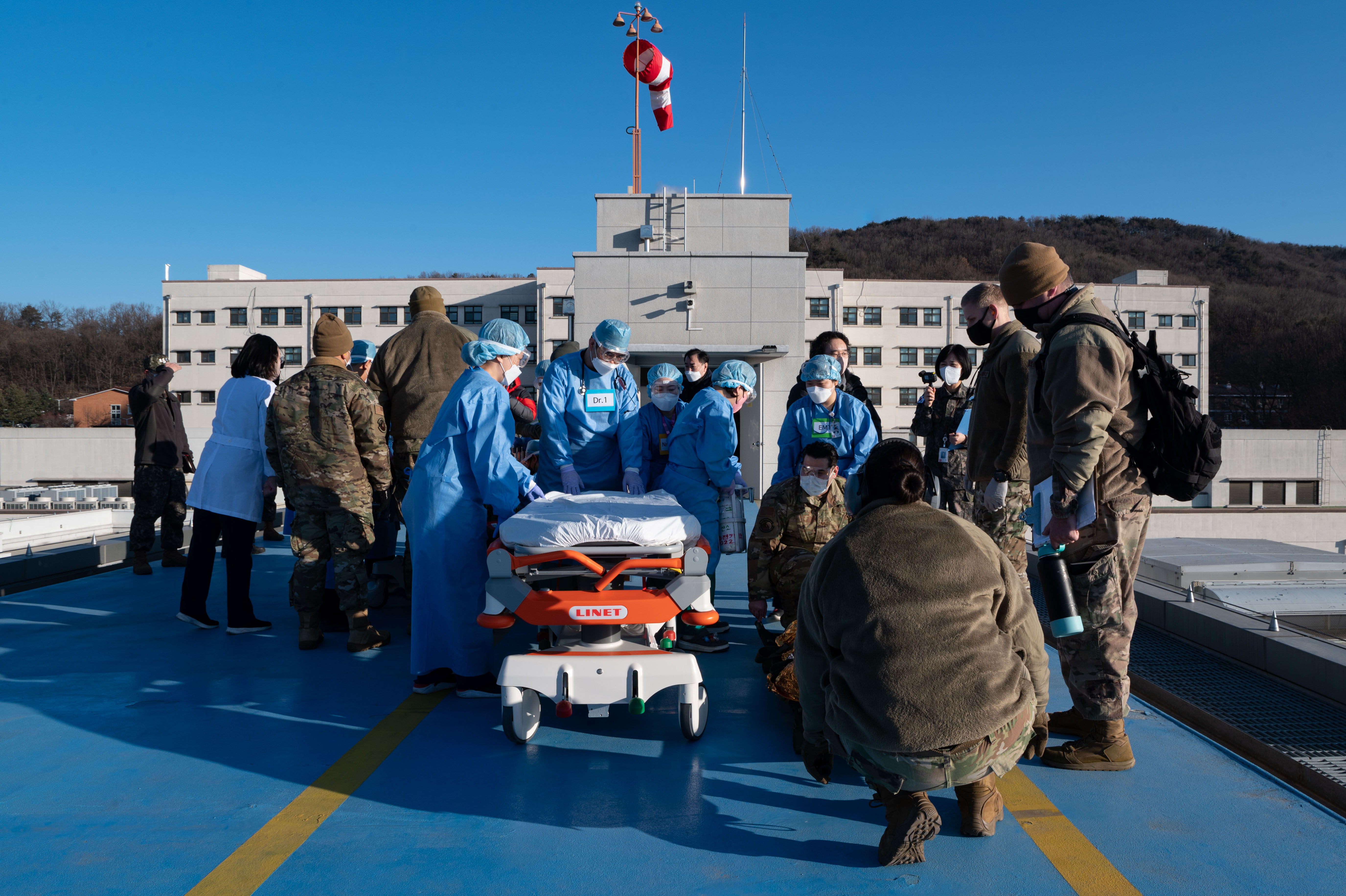 USFK conducts joint trauma response training