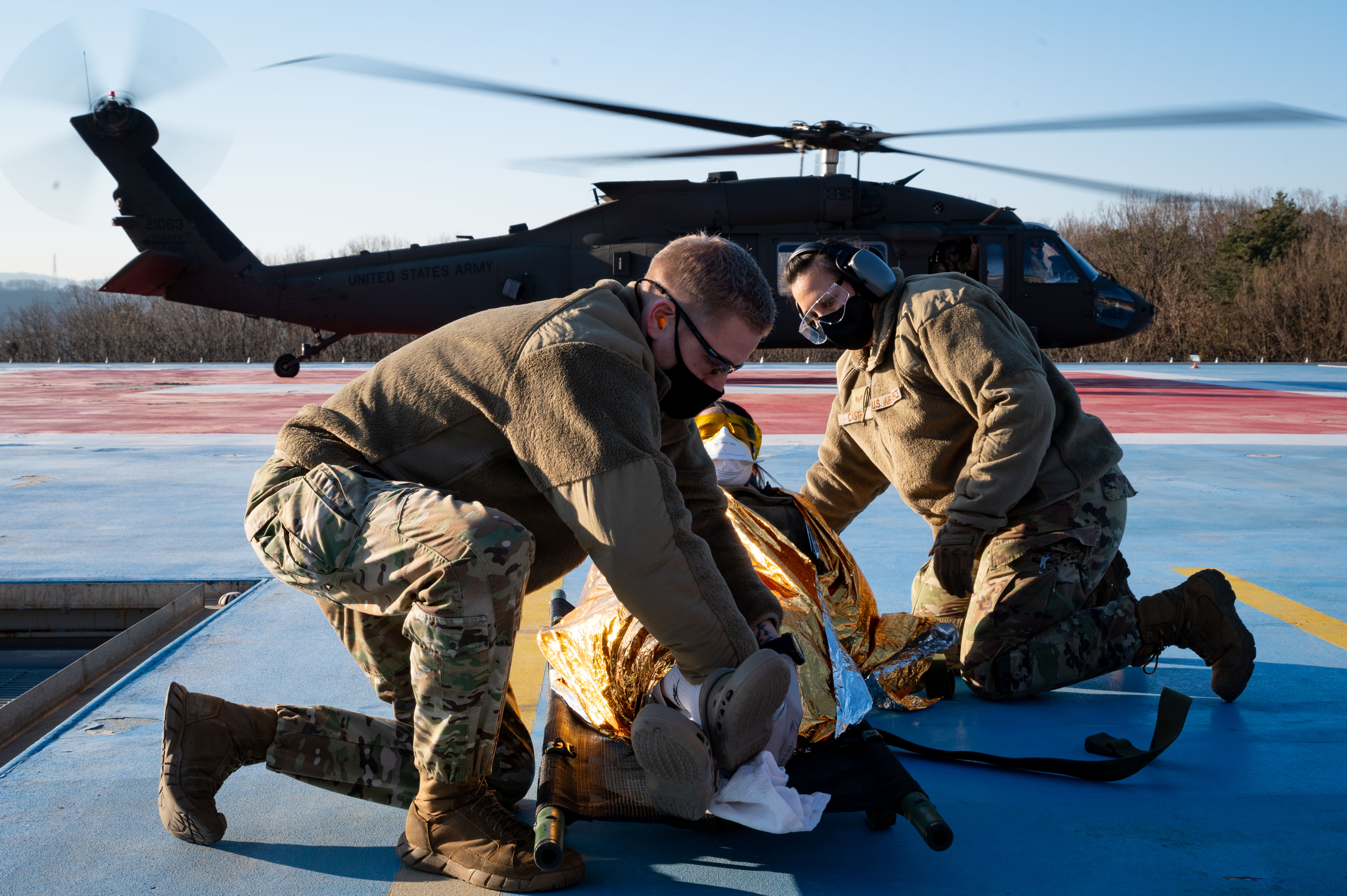 USFK conducts joint trauma response training
