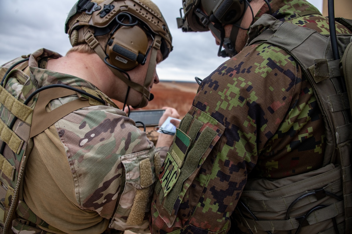 146th ASOS hosts JTAC currency training for Estonian NATO allies ...