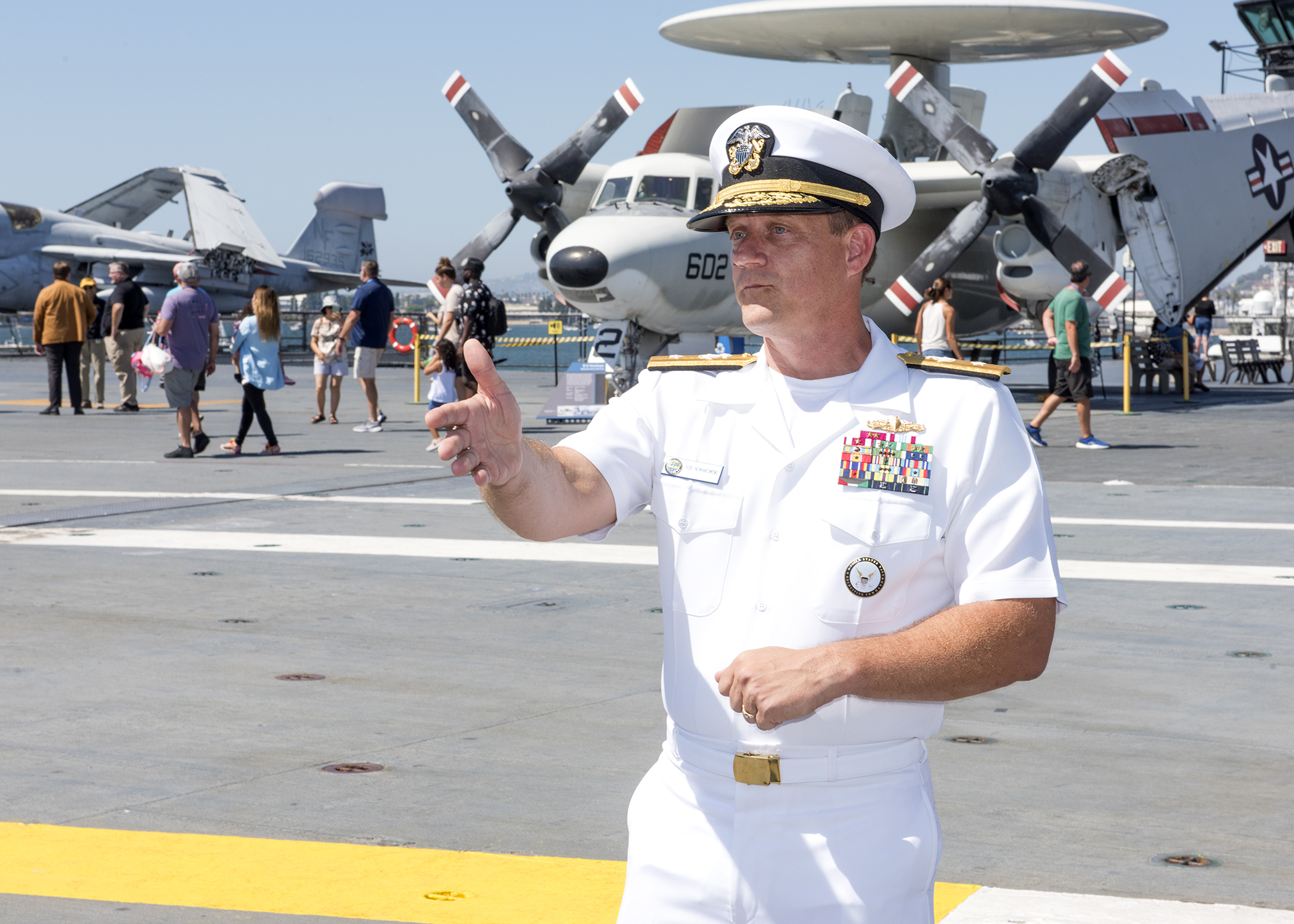 One Day a Civilian, the Next a Navy Commander > > Article View News