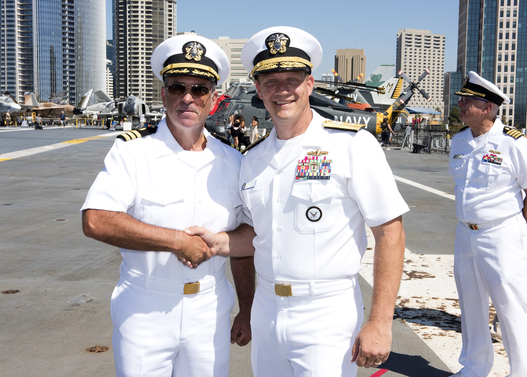 One Day a Civilian, the Next a Navy Commander > > Article View News