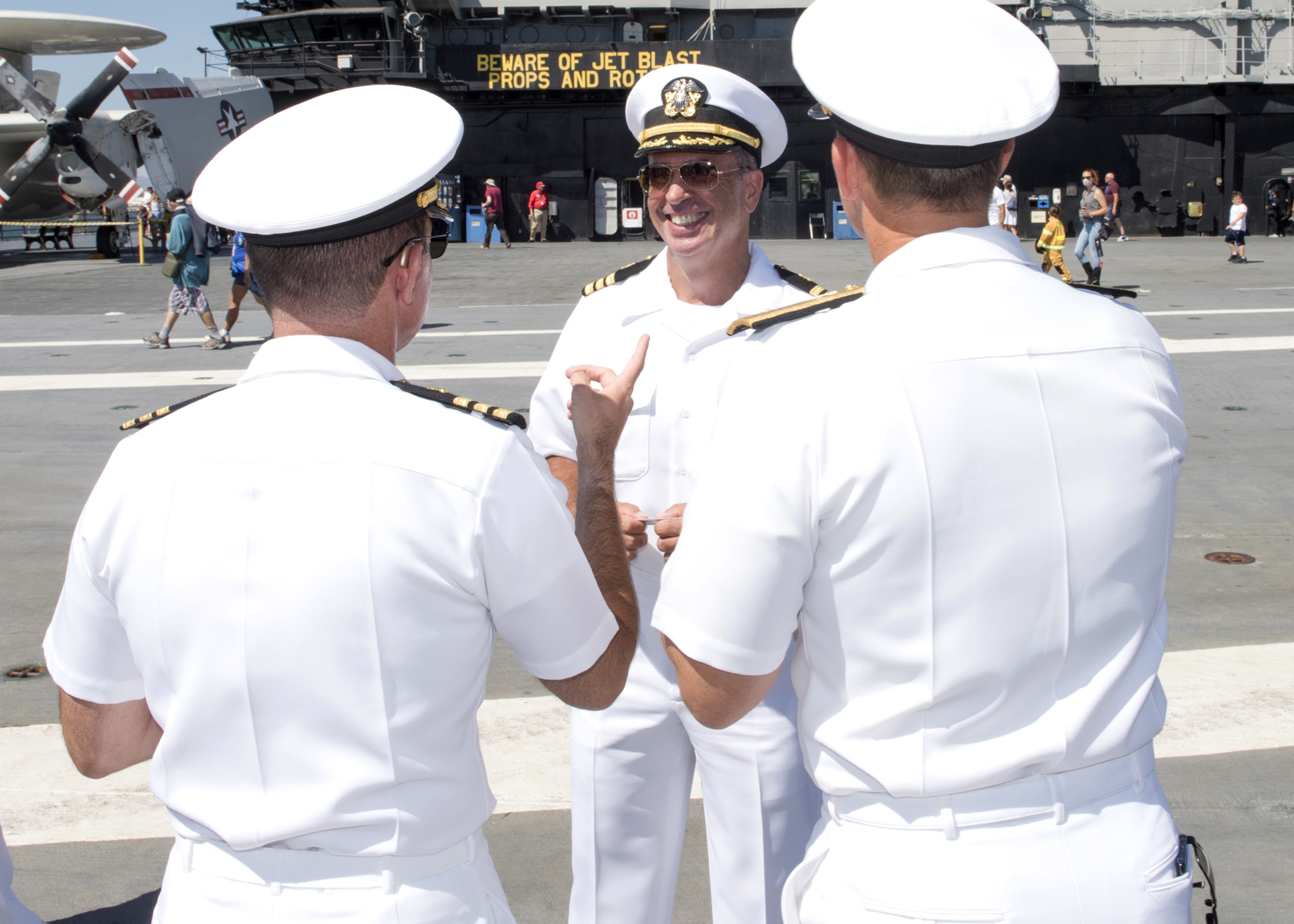 One Day a Civilian, the Next a Navy Commander > > Article View News
