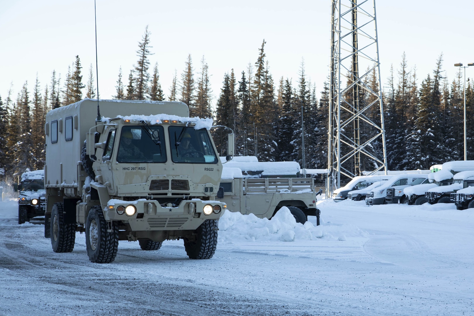 Alaska National Guard Stages Second Team in Response to Ongoing Winter ...