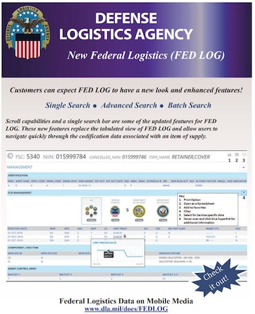 Access New FED LOG Brochure (PDF)