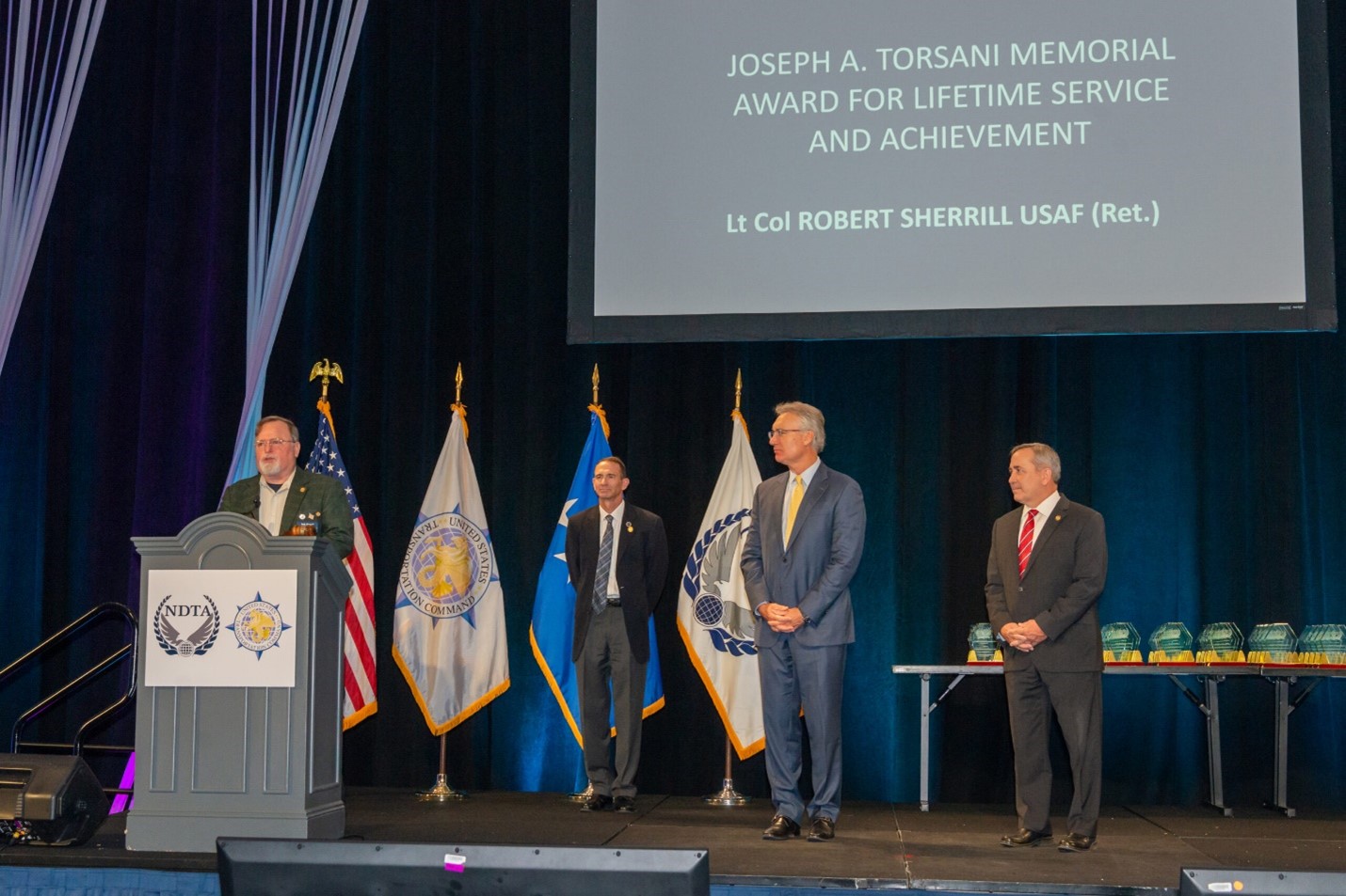 DLA Indo-Pacific employee retires with 44 years, NDTA award