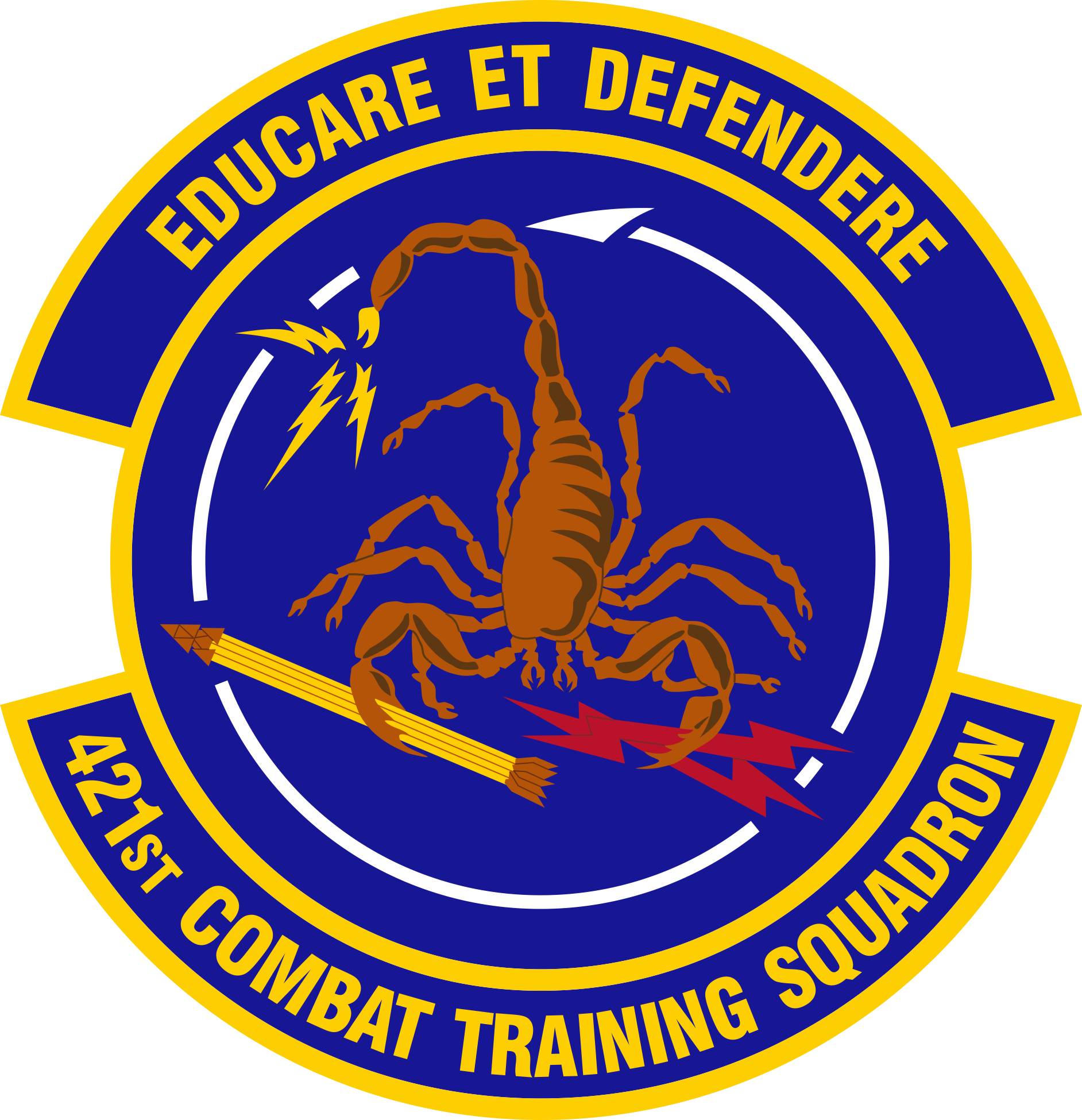 Fact Sheet: 421st Combat Training Squadron > Twenty-First Air Force & U ...