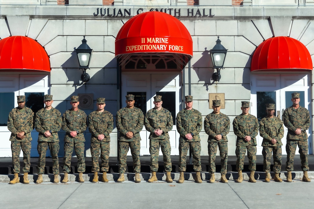 II MEF Hosts Sergeant Major of the Marine Corps Force Leveling Summit