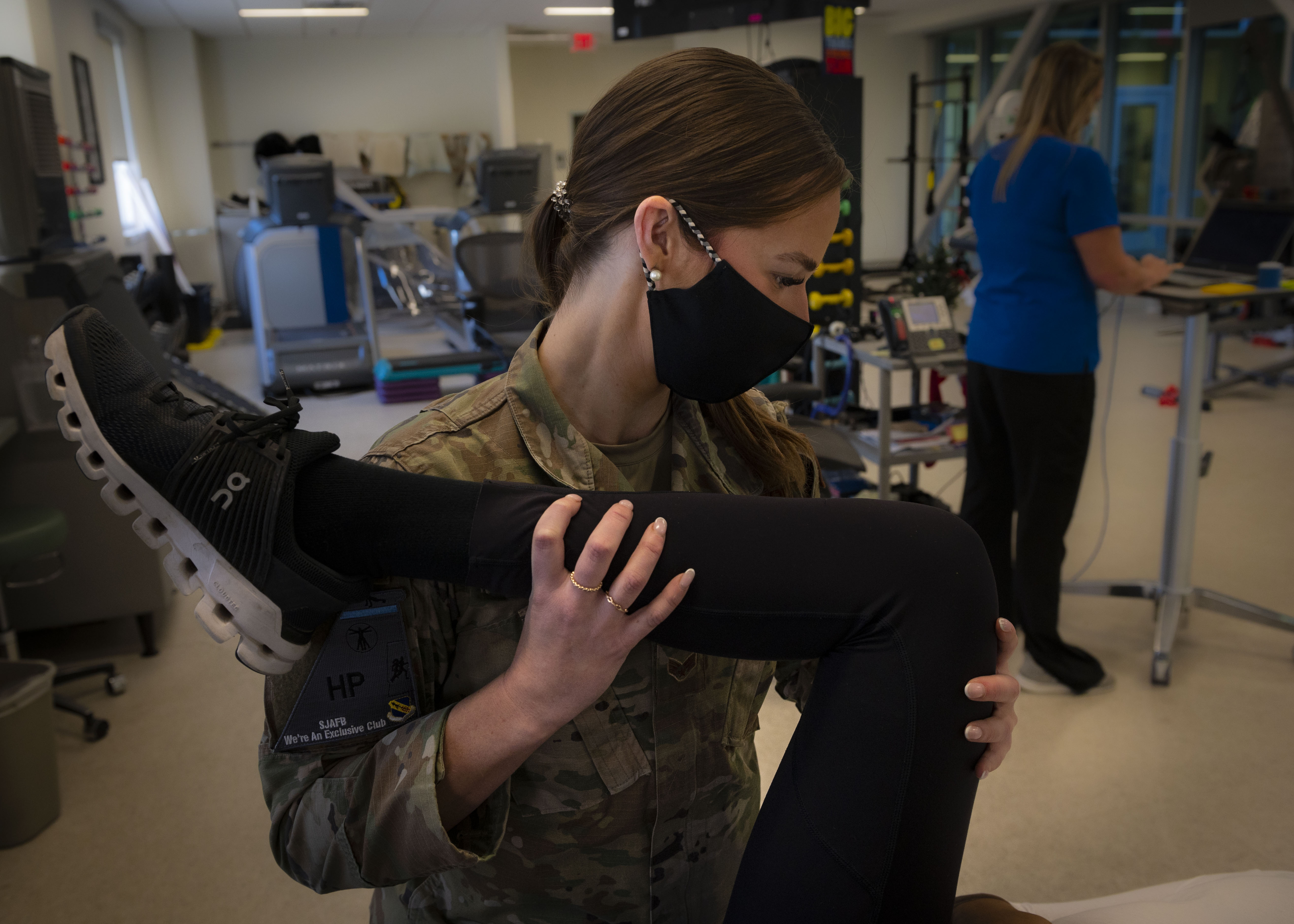 Physical Medicine Technician assists patient > Seymour Johnson Air ...