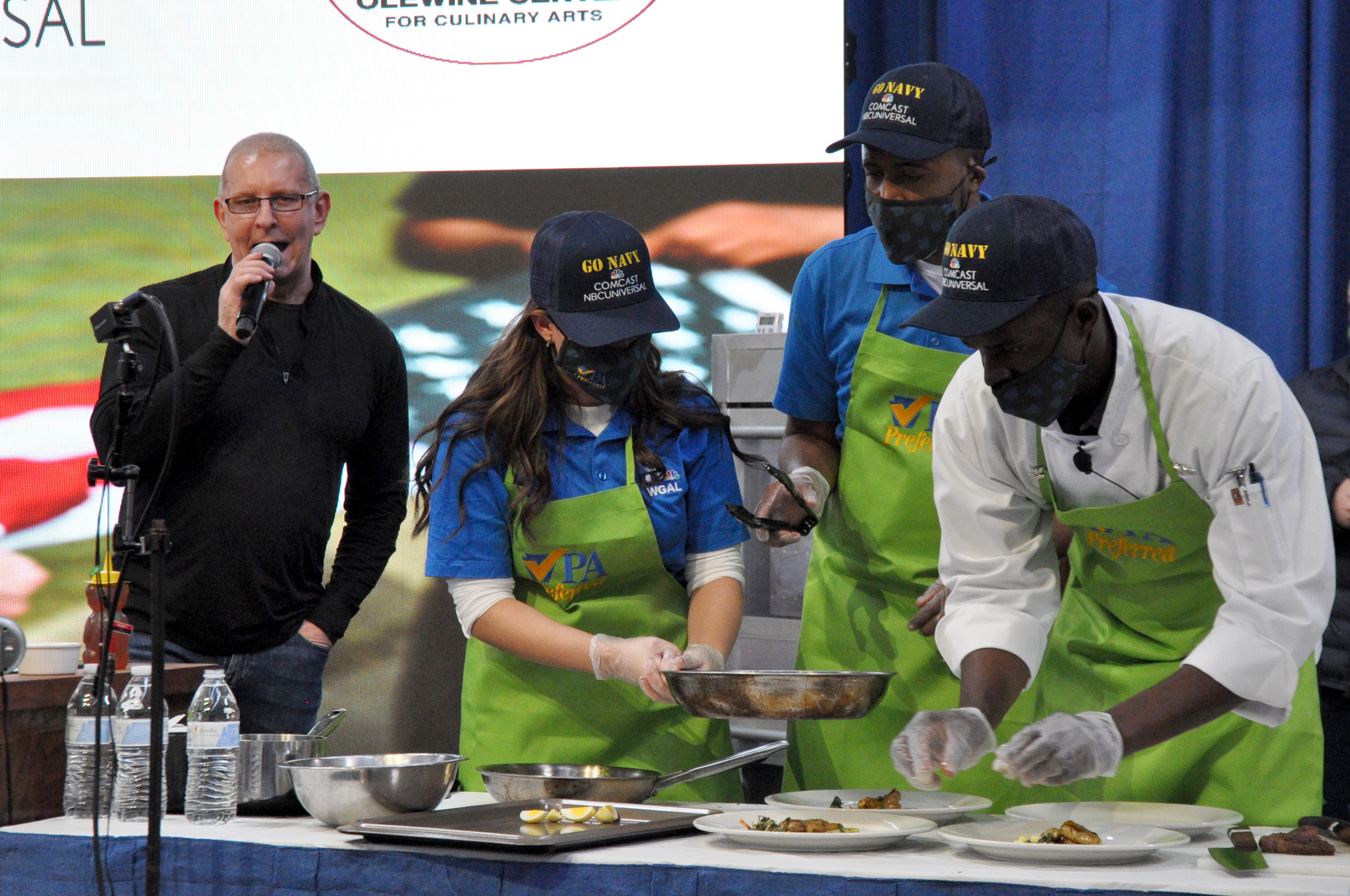 Navy Culinary Specialist Wins Army Navy Cook Off At PA Farm Show