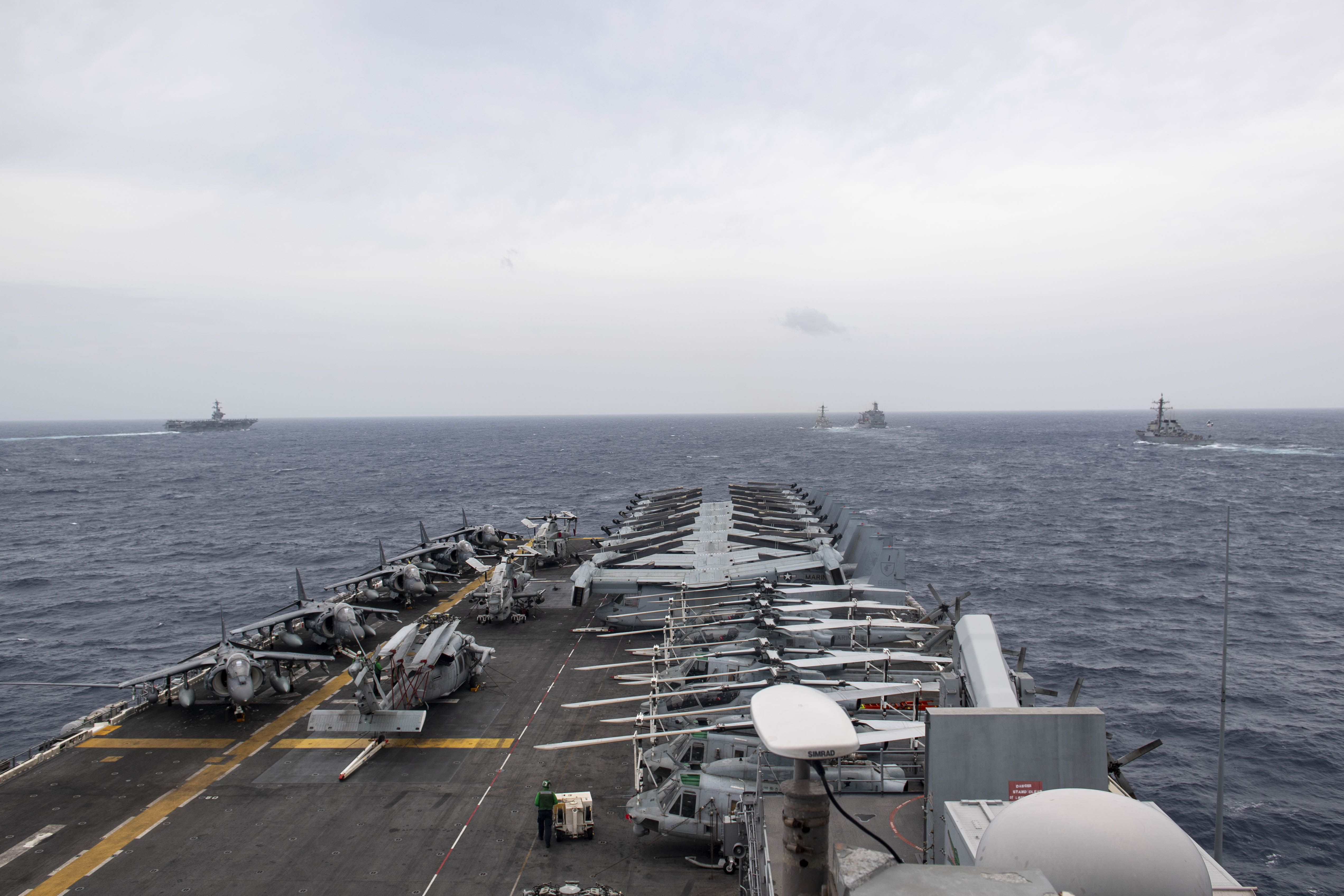 Carl Vinson Carrier Strike Group and Essex Amphibious Ready Group Wrap ...