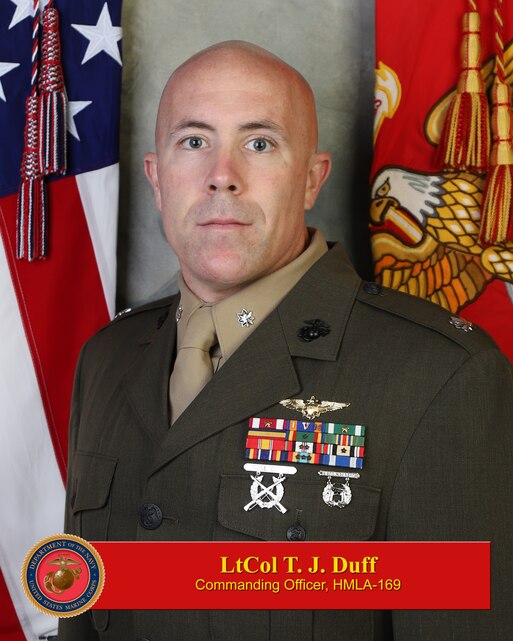 Lieutenant Colonel Thomas J. Duff > 3rd Marine Aircraft Wing > Leaders