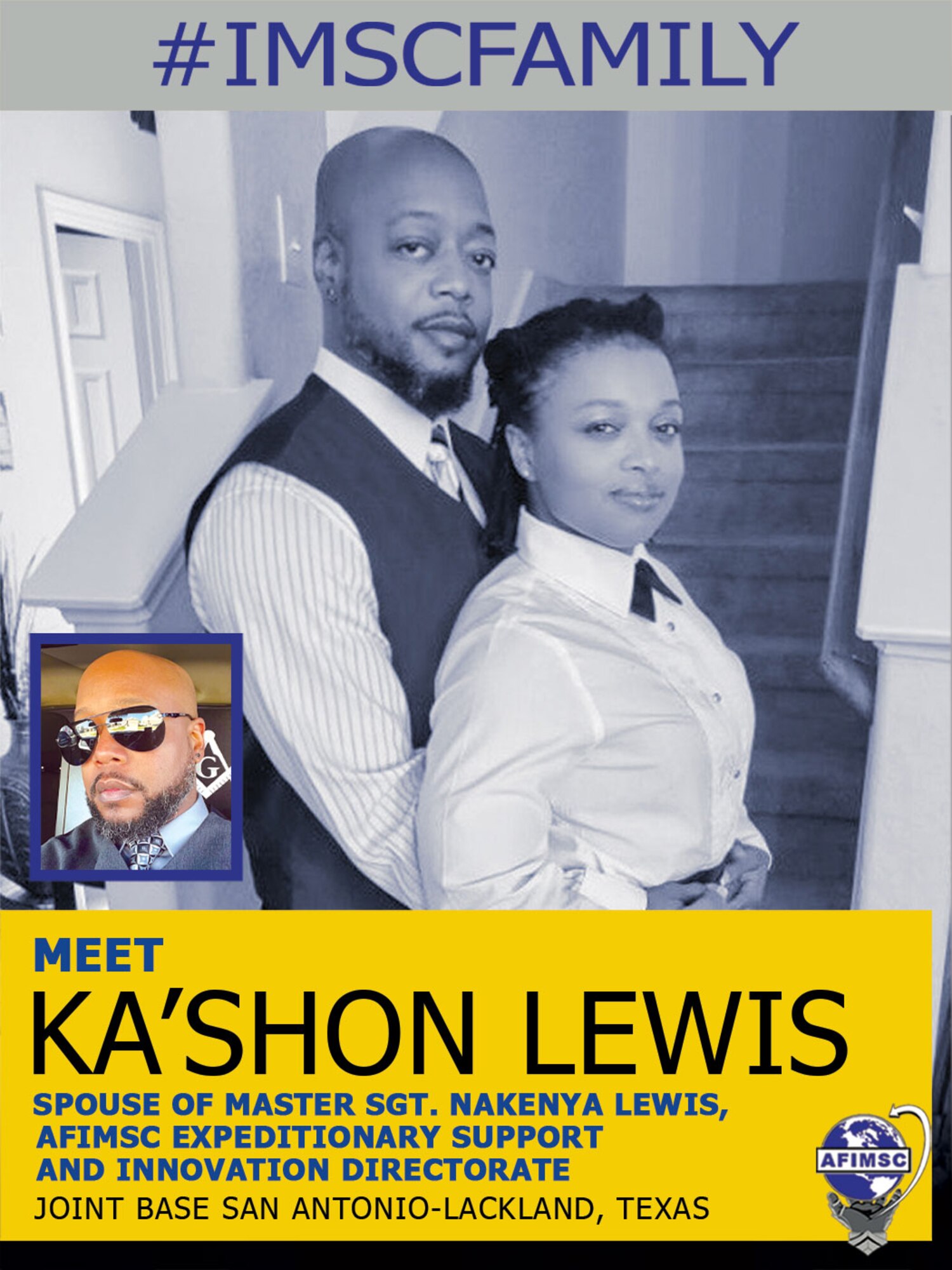 #IMSCFamily: Meet Ka'Shon Lewis > Air Force Installation & Mission ...