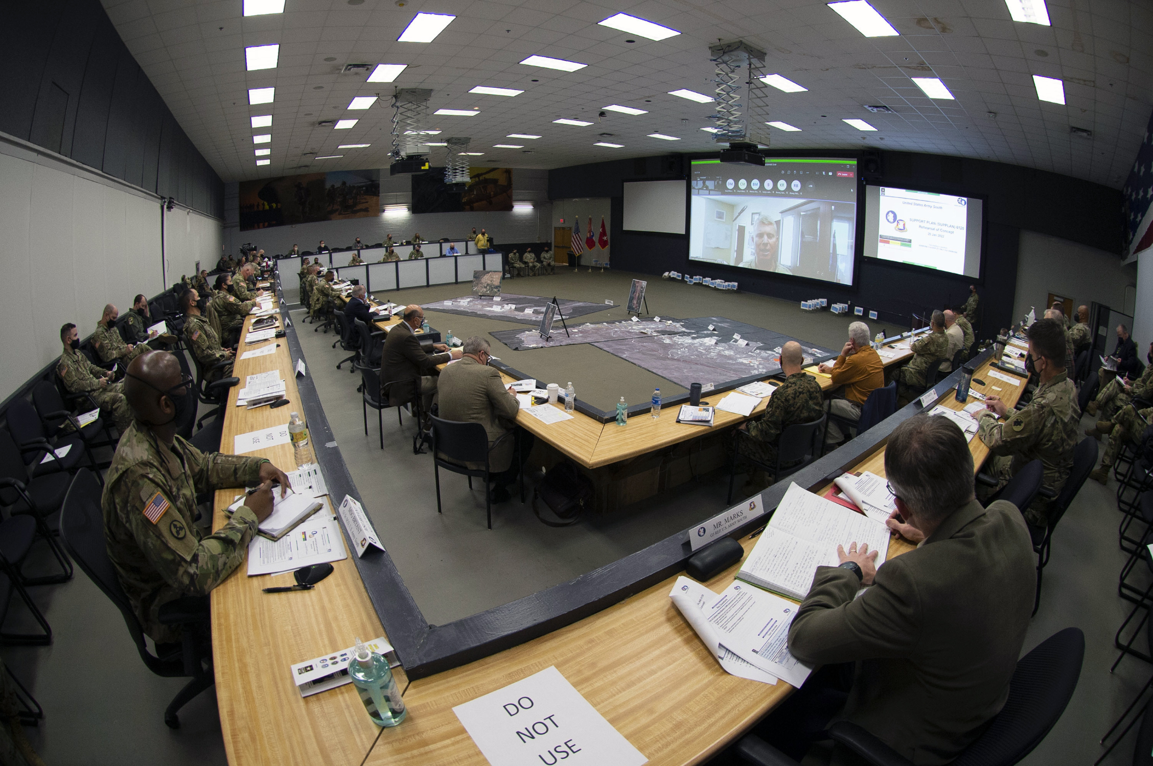 Army South conducts rehearsal of concept mass migration drill > U.S ...