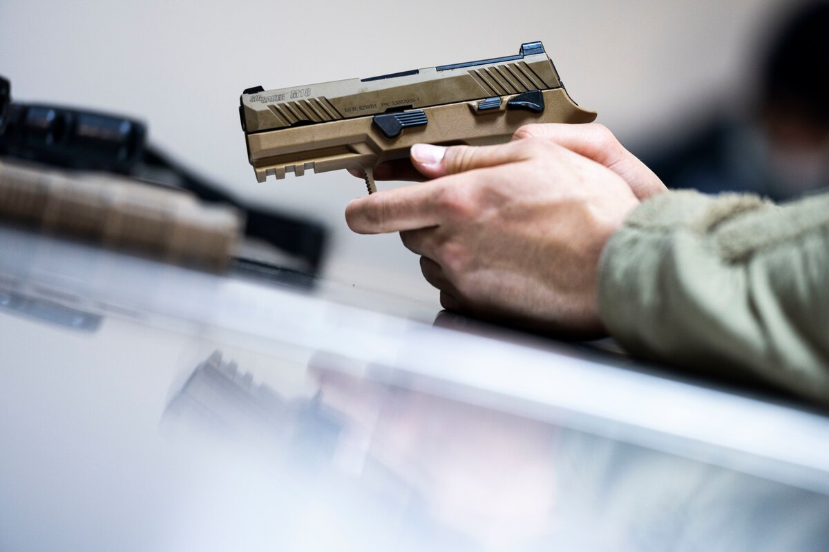 39th SFS receives M18, conduct CATM training > Incirlik Air Base ...