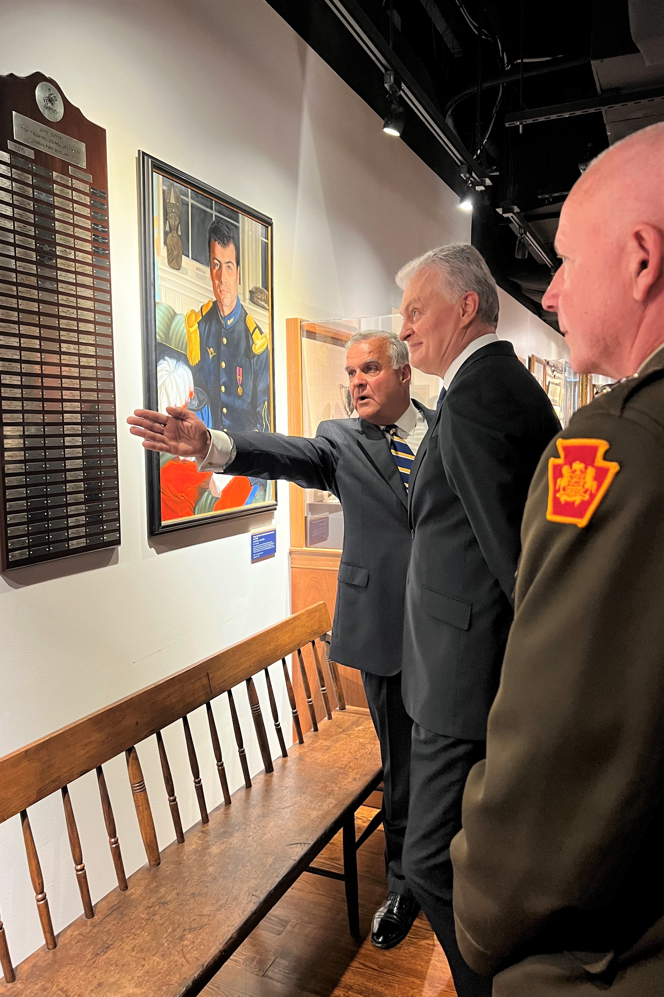Pa. adjutant general meets with president of SPP partner Lithuania ...