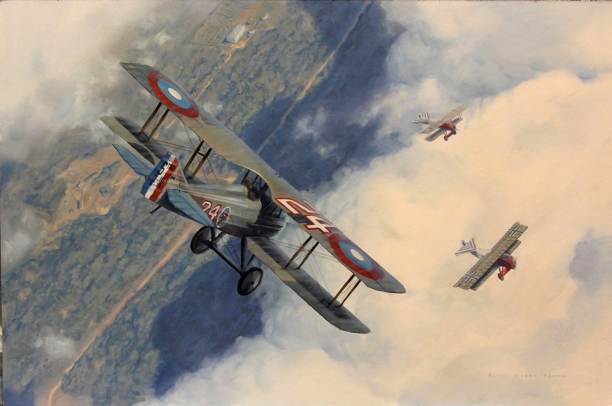 Bringing History to Life: Aerial refueler paints his way into ...