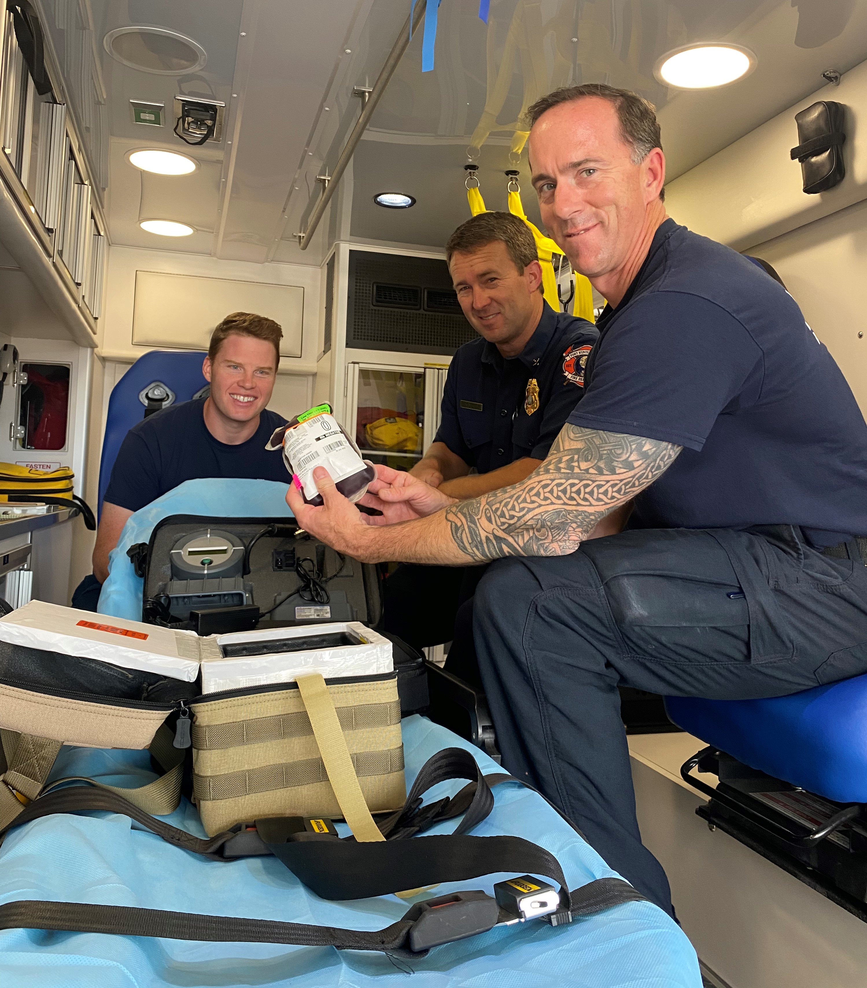Fort Hunter Liggett First In Army To Receive Prehospital Whole Blood
