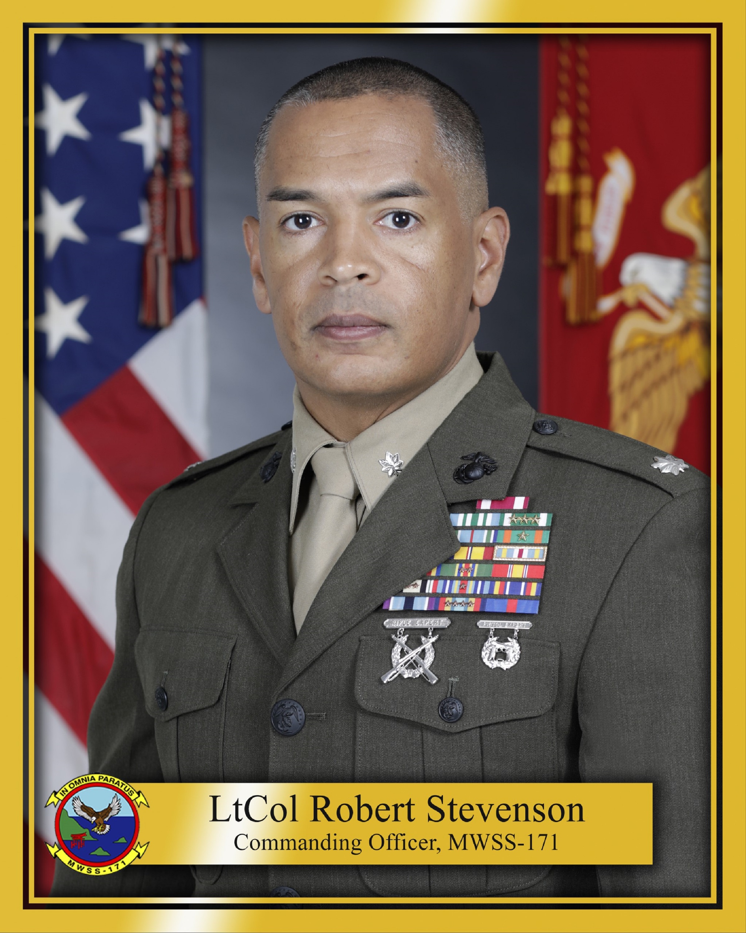 Commanding Officer Lt. Col. Robert L. Stevenson III