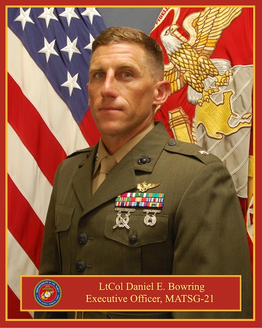 Lieutenant Colonel Daniel E. Bowring > Training Command > Biography