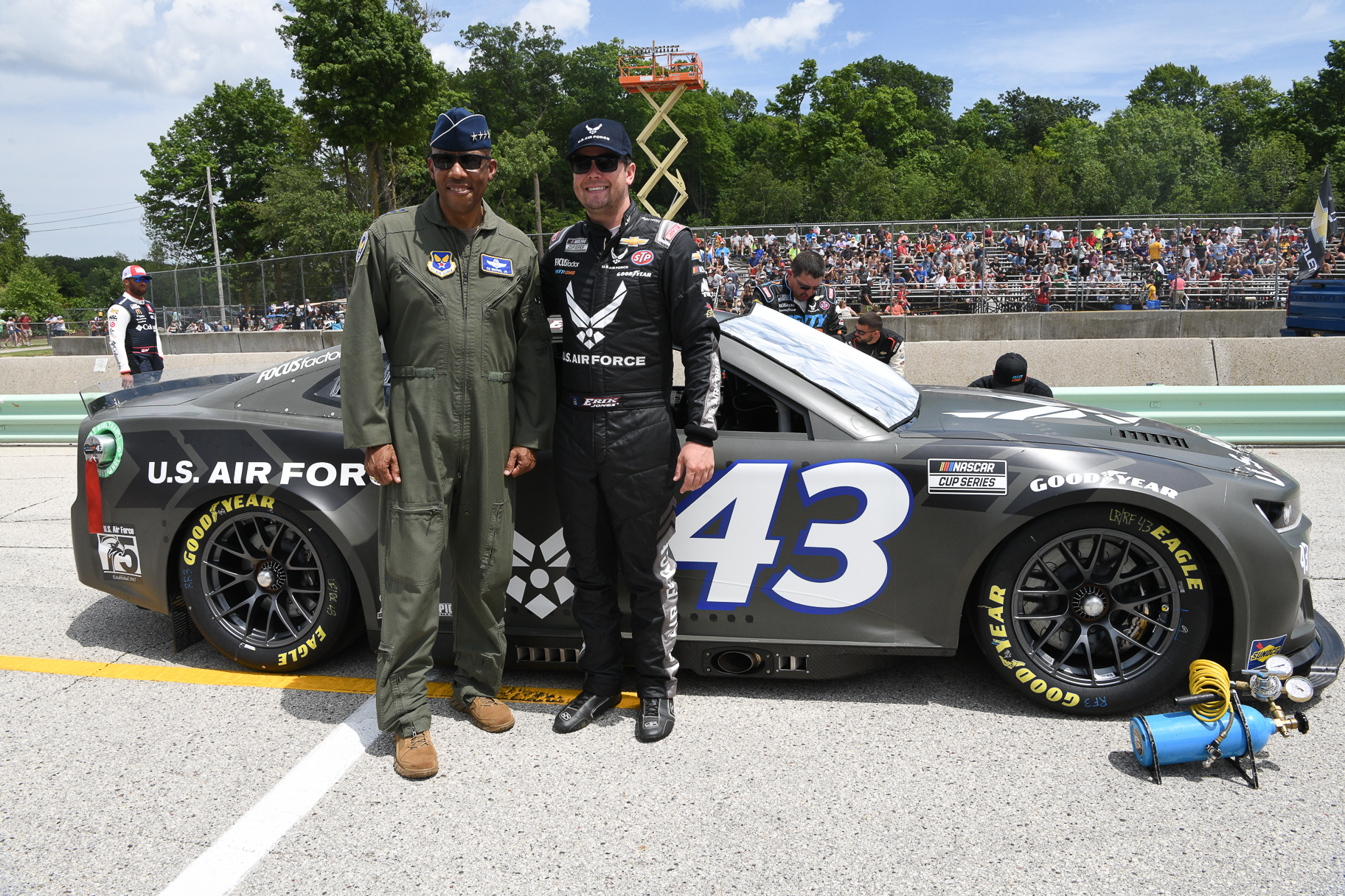 Air Force continues anniversary celebration at NASCAR race > Air ...