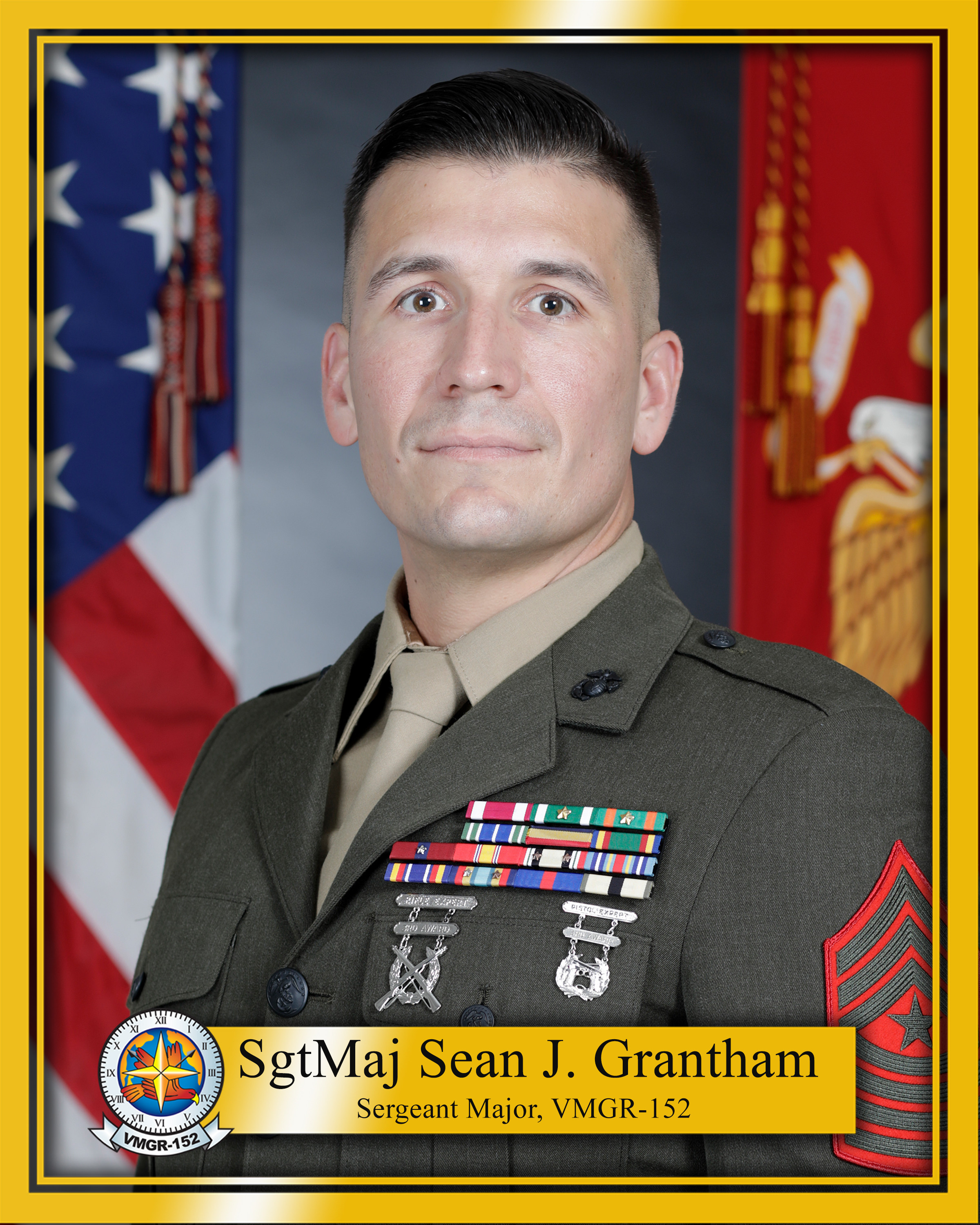 VMGR-152 Sergeant Major > 1st Marine Aircraft Wing > Biography