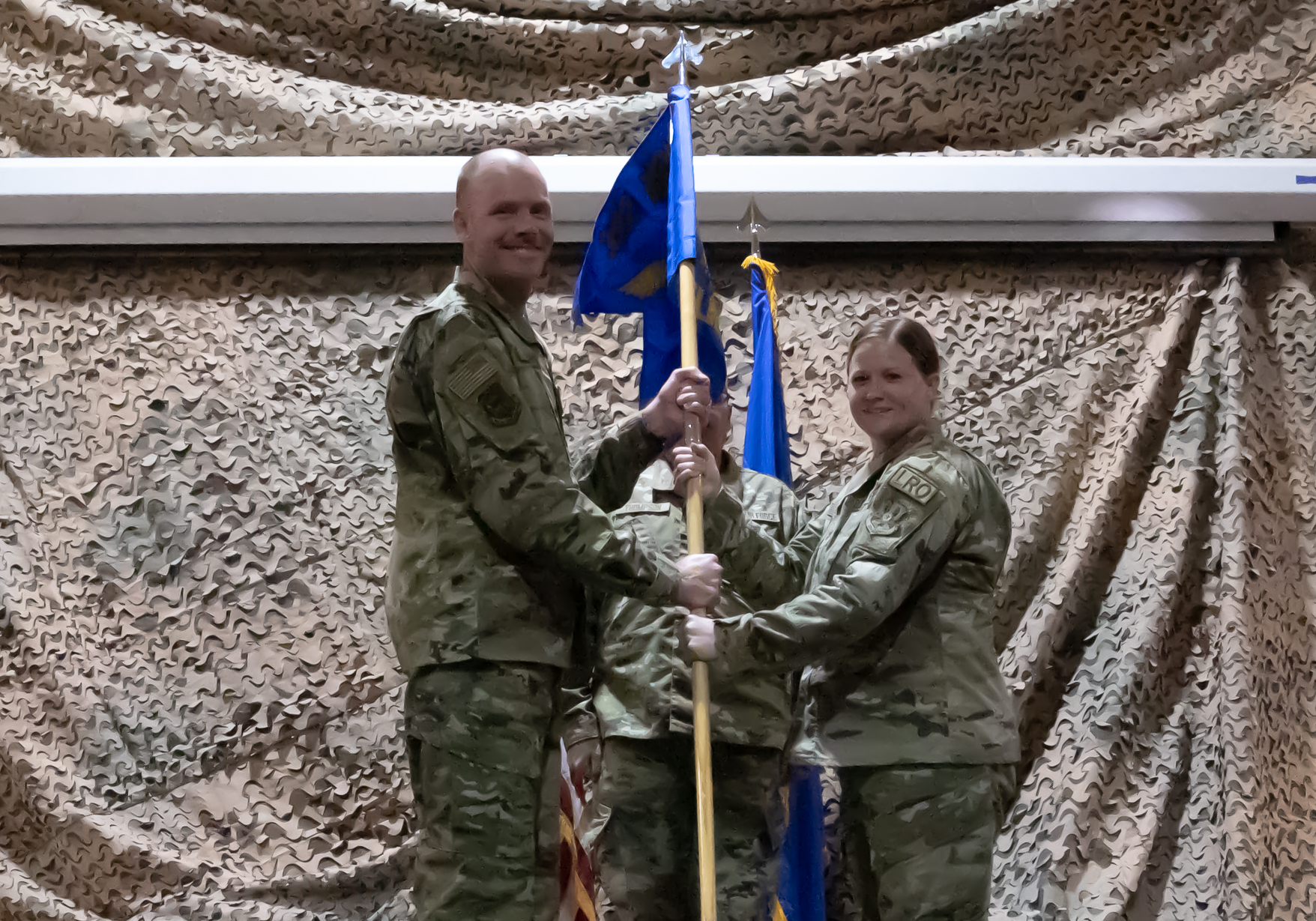 332d Expeditionary Logistics Readiness Squadron assumption of command ...