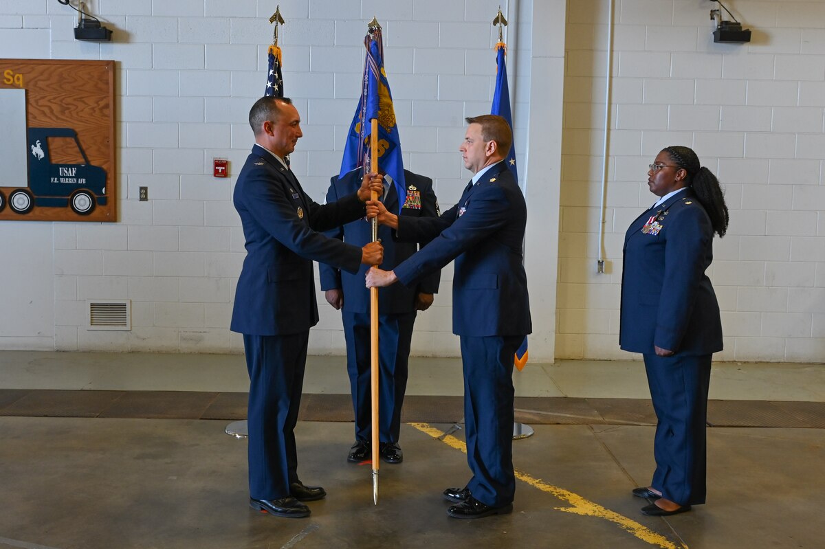 90 LRS welcomes new commander > F.E. Warren Air Force Base > News