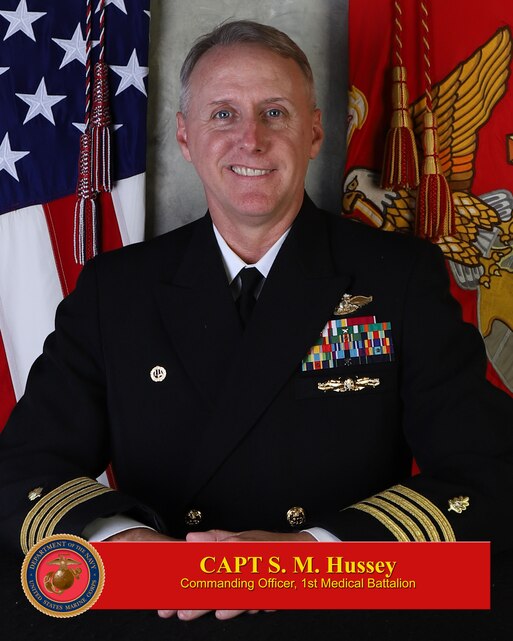 Captain Sean M. Hussey > 1st Marine Logistics Group > Leaders