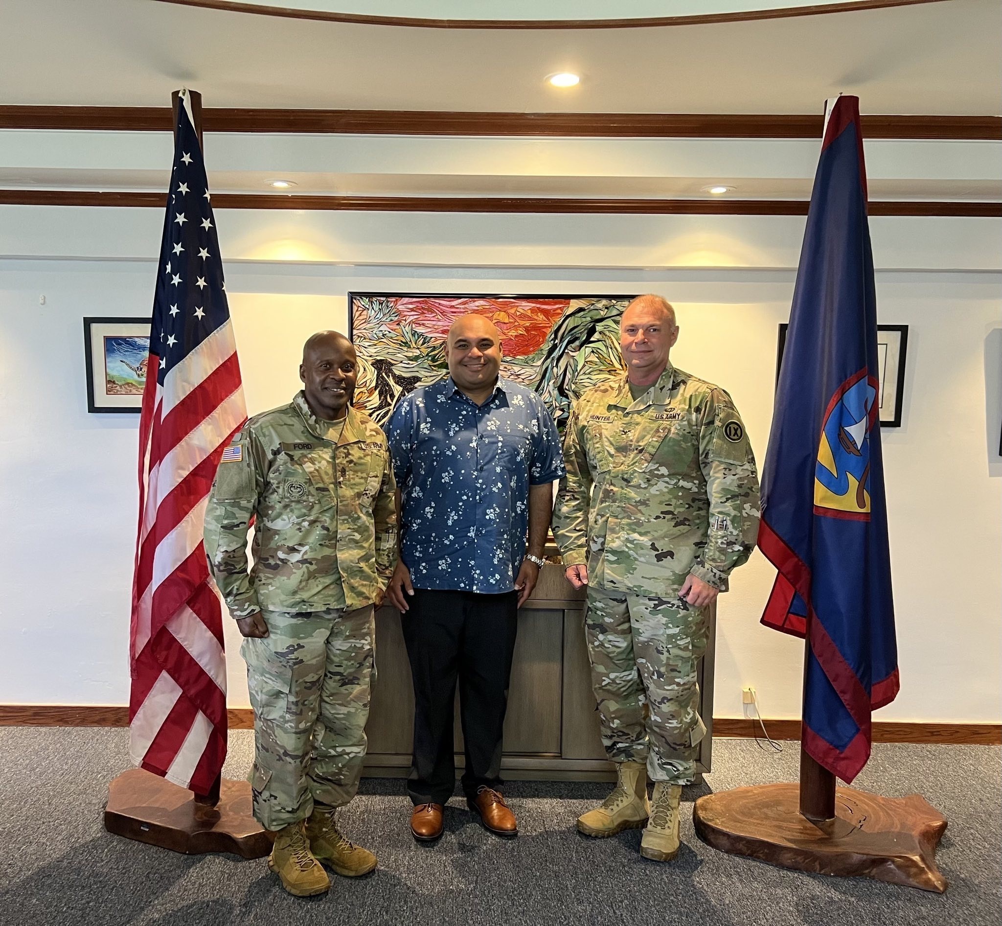 658th RSG command team visits Guam and Saipan > U.S. Army Reserve ...
