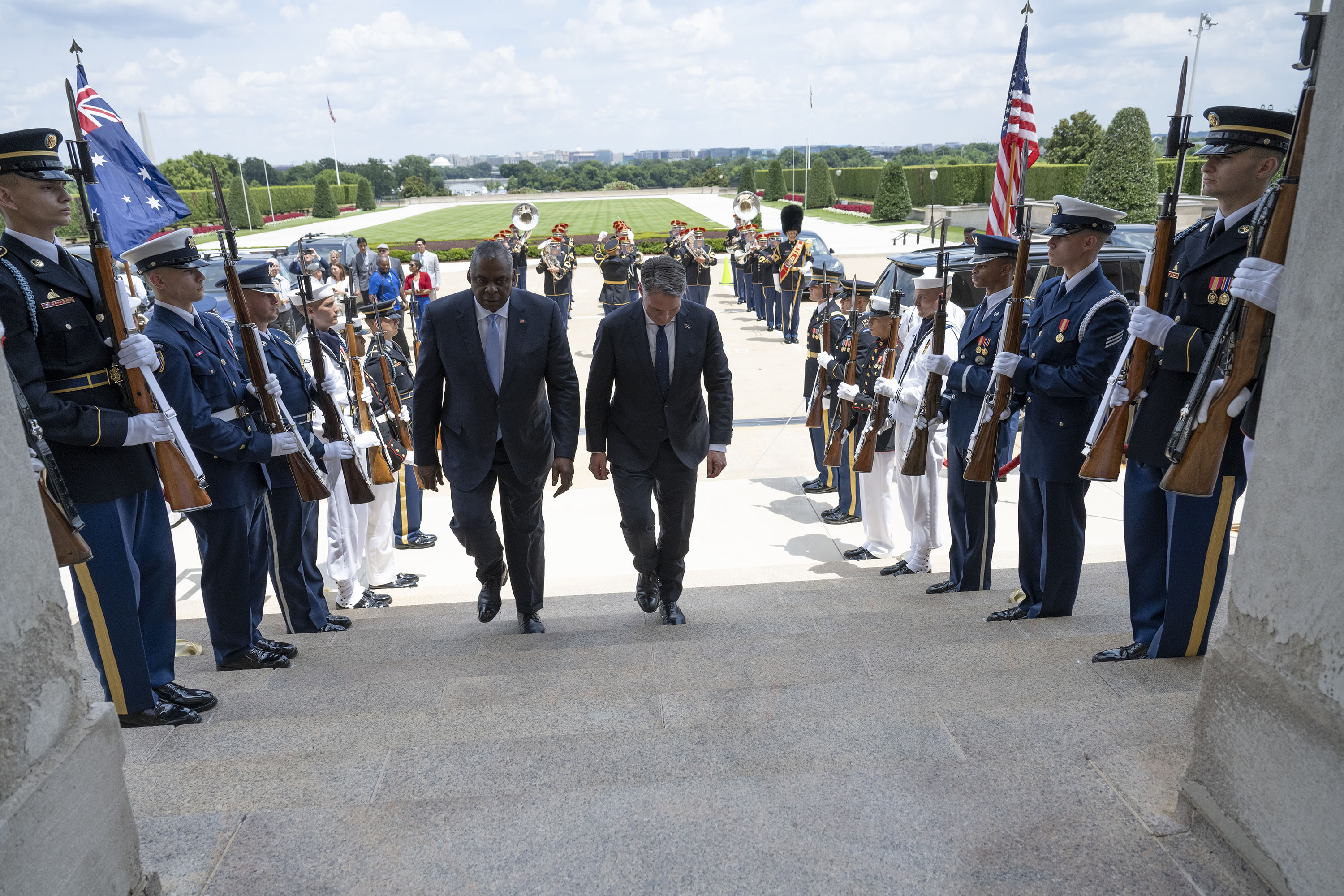 Entering the Pentagon | U.S. Department of War