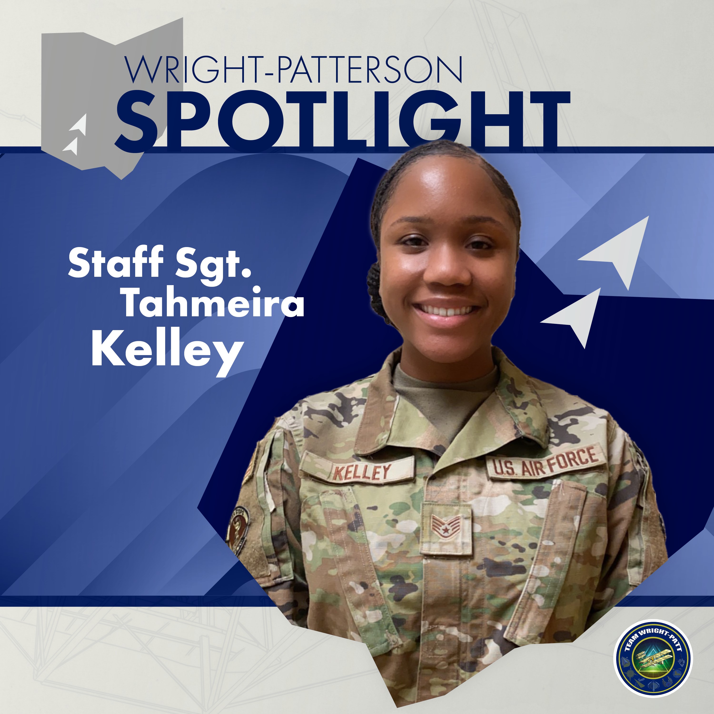 Spotlight: Staff Sgt. Tahmeira Kelley > Wright-Patterson AFB > Article ...